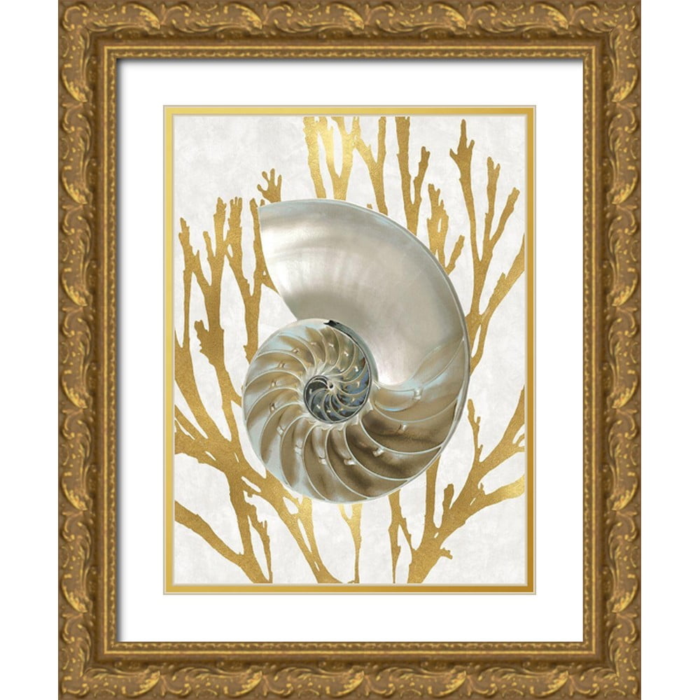 Kelly, Caroline 19x24 Gold Ornate Wood Framed with Double Matting ...