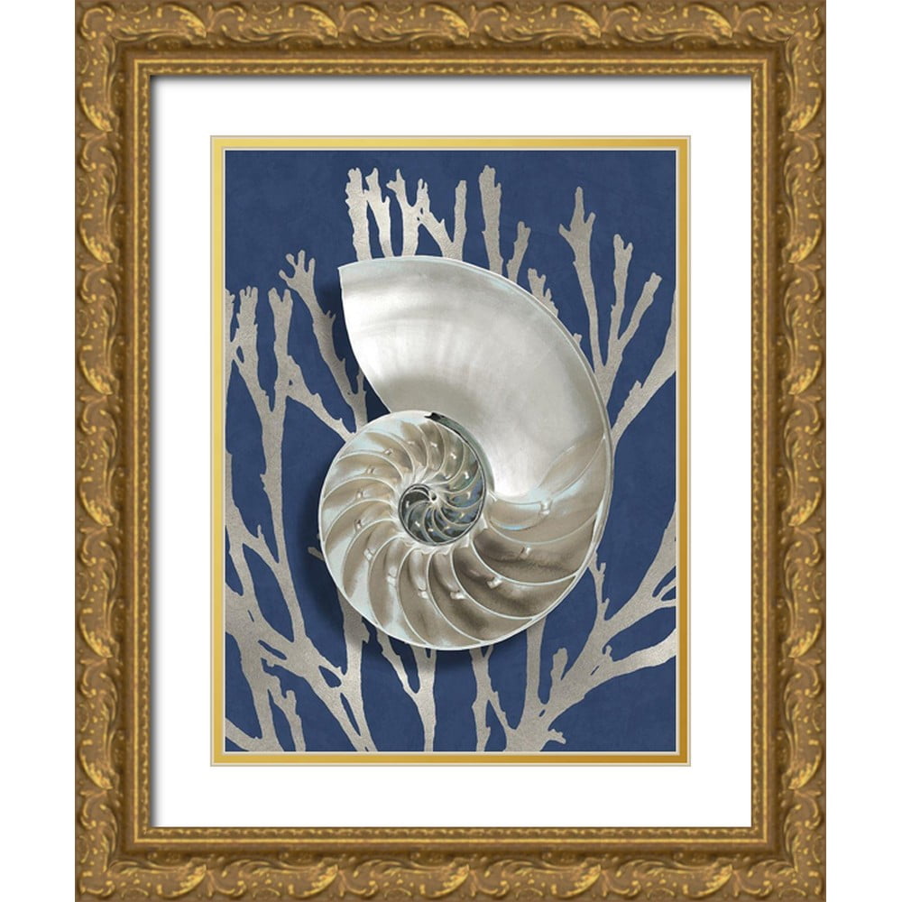 Kelly, Caroline 19x24 Gold Ornate Wood Framed with Double Matting ...