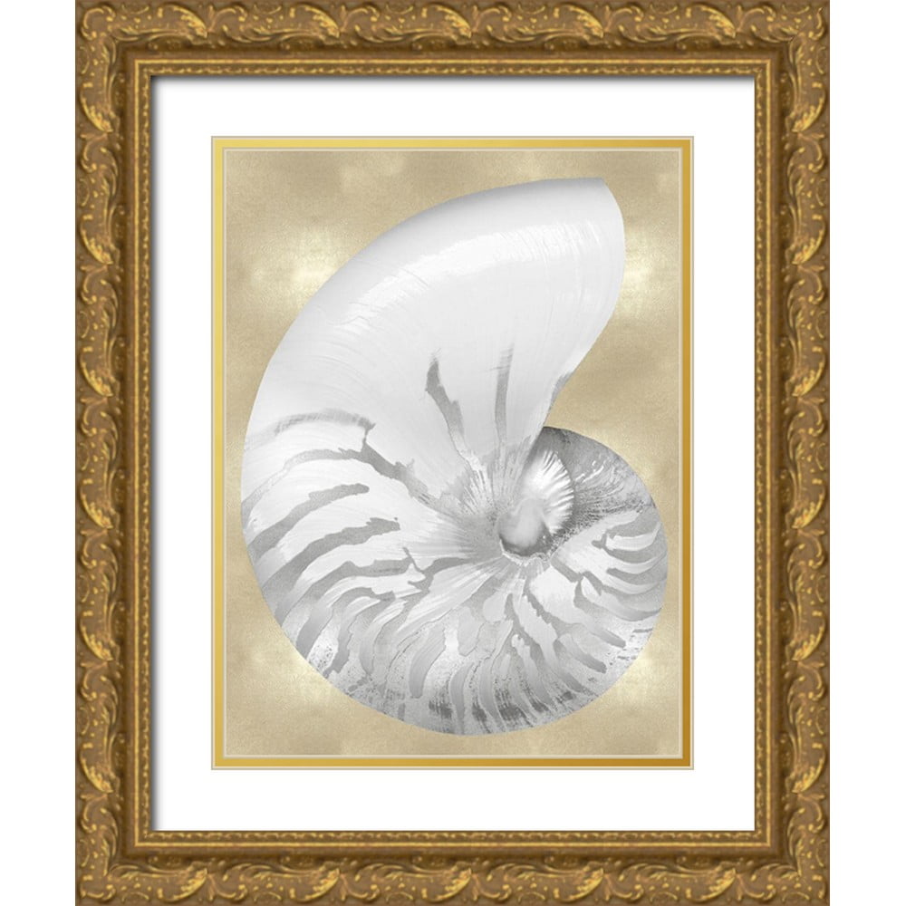 Kelly, Caroline 19x24 Gold Ornate Wood Framed with Double Matting ...