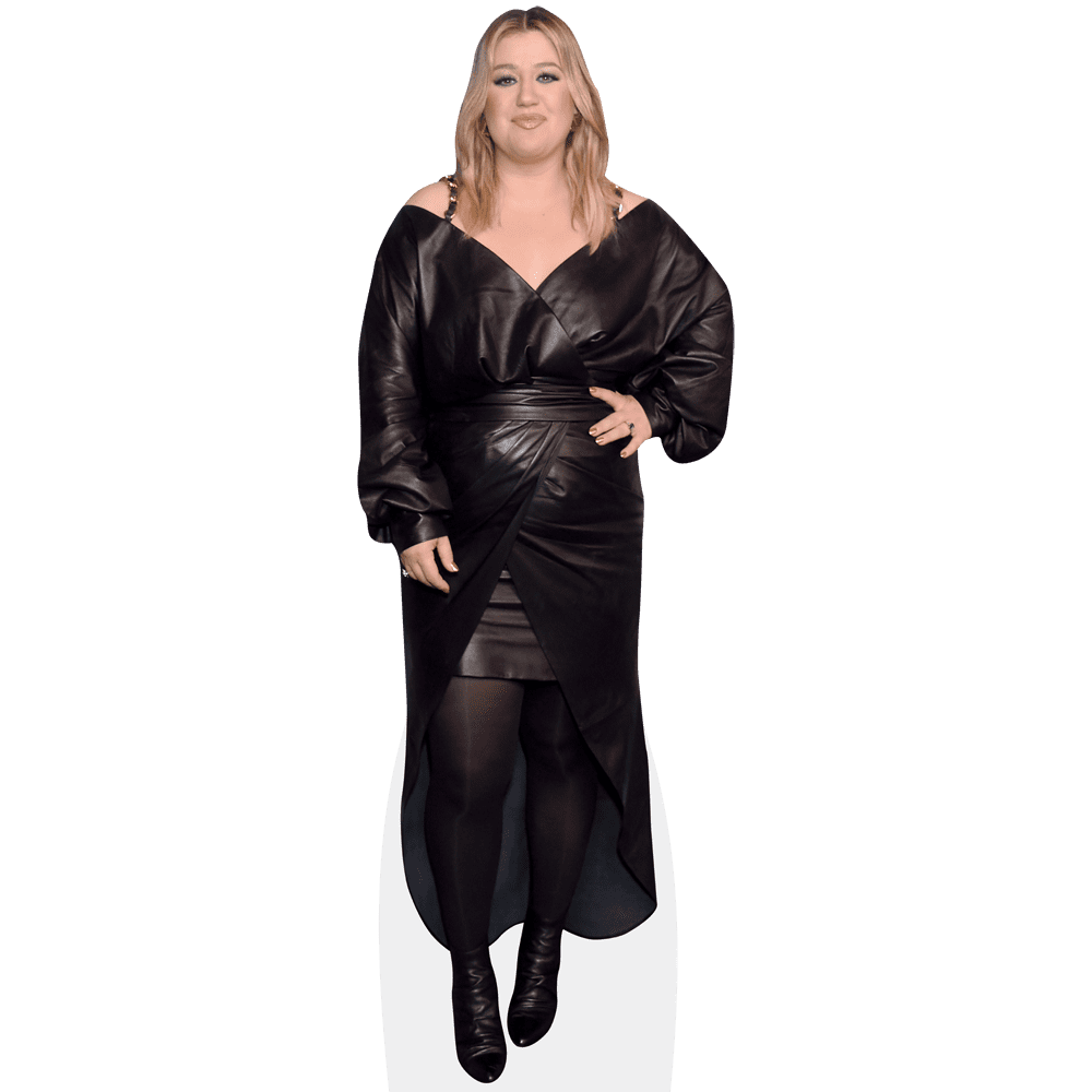 Kelly Clarkson (Black Dress) Lifesize Cardboard Cutout Standee ...