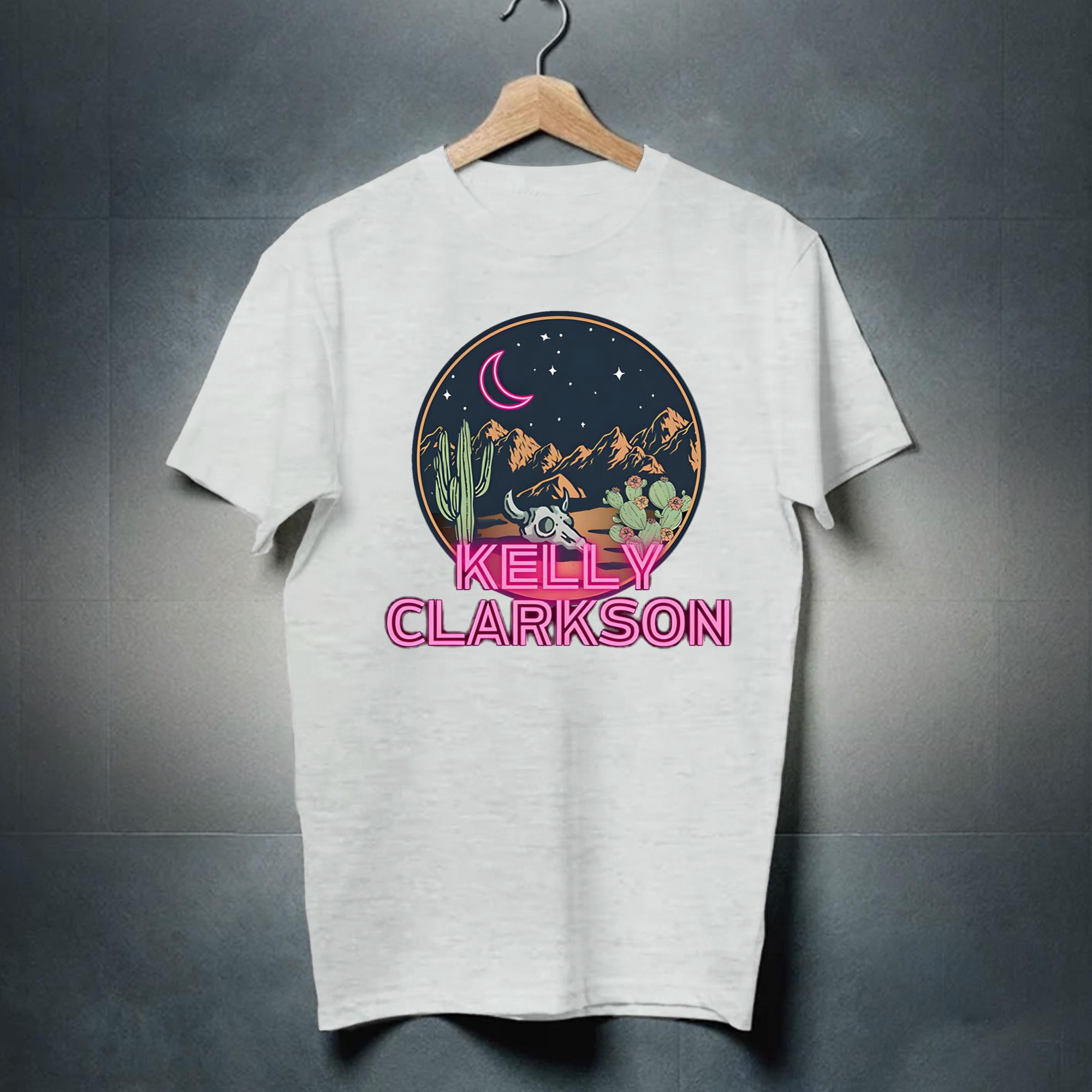 Kelly Clarkson Neon Moon Style Black Shirt-TH52317 - Walmart.com