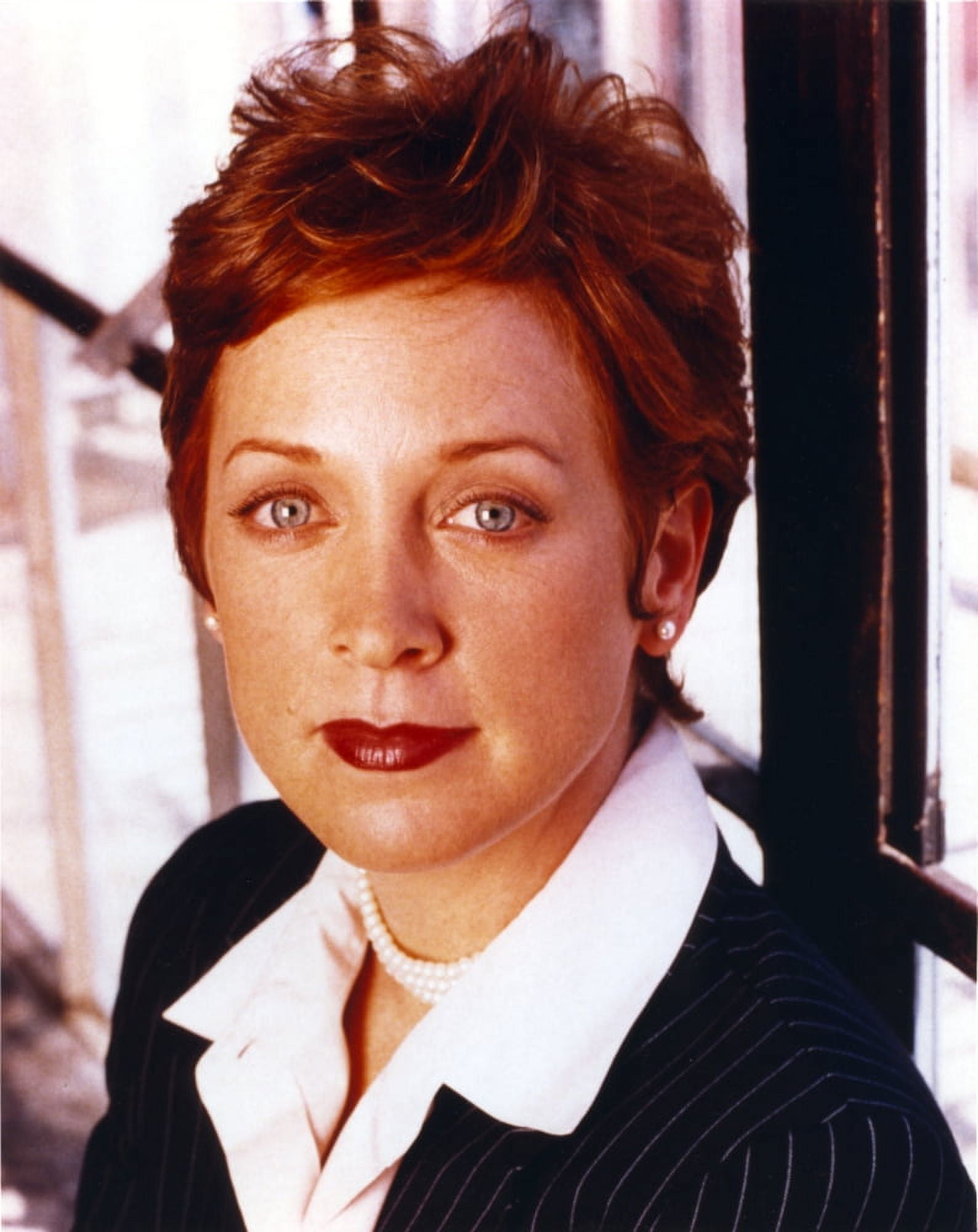 Kelly Coffield Portrait in White Blouse Photo Print (8 x 10) - Walmart.com