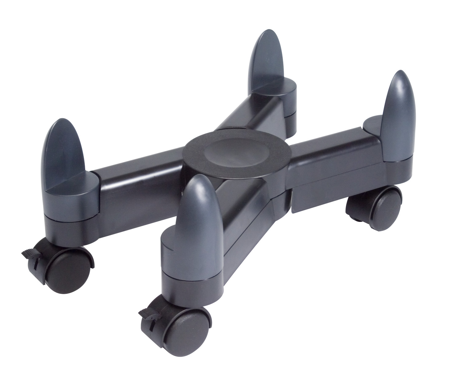 Kelly Computer Supply Computer Stand with Locking Wheels, 3 x 16-1/2 x ...