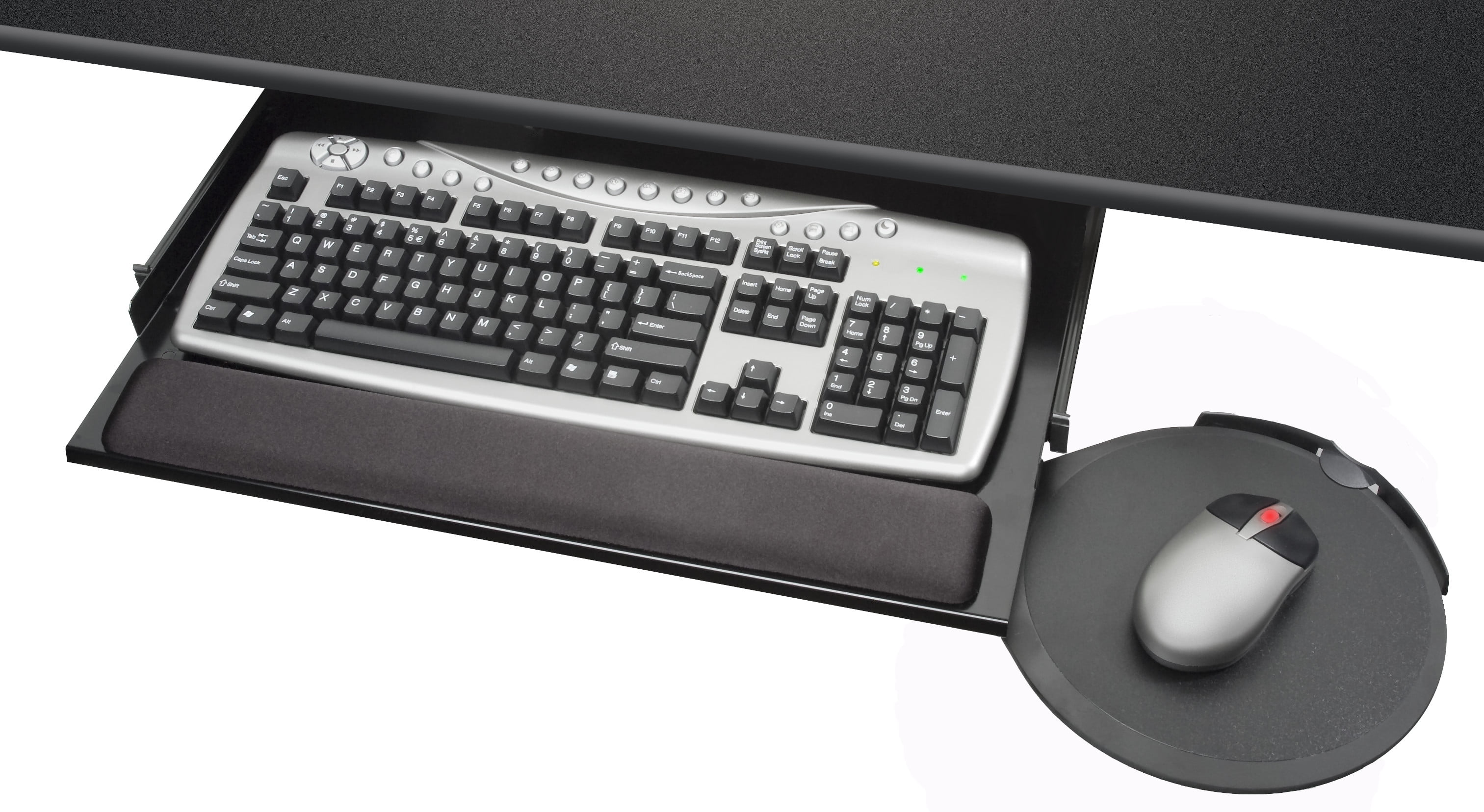 Kelly Computer Supply Under Desk Keyboard Drawer with Mouse Platform ...