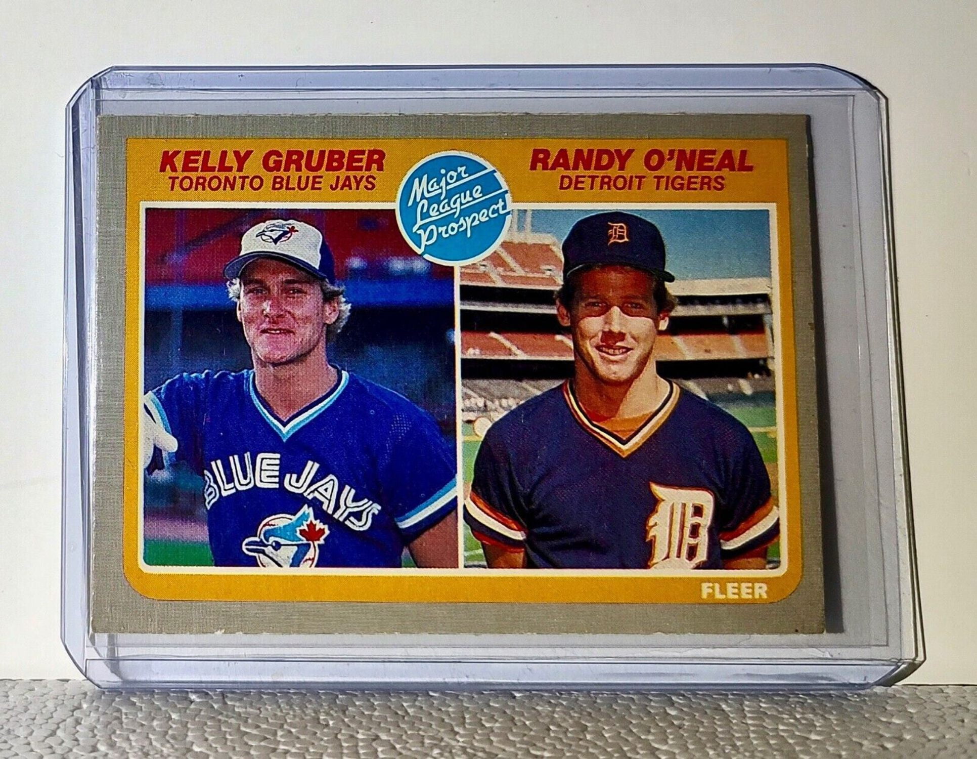 Kelly Gruber / Randy O’Neal 1985 Fleer MLB #645 Baseball Card Toronto ...