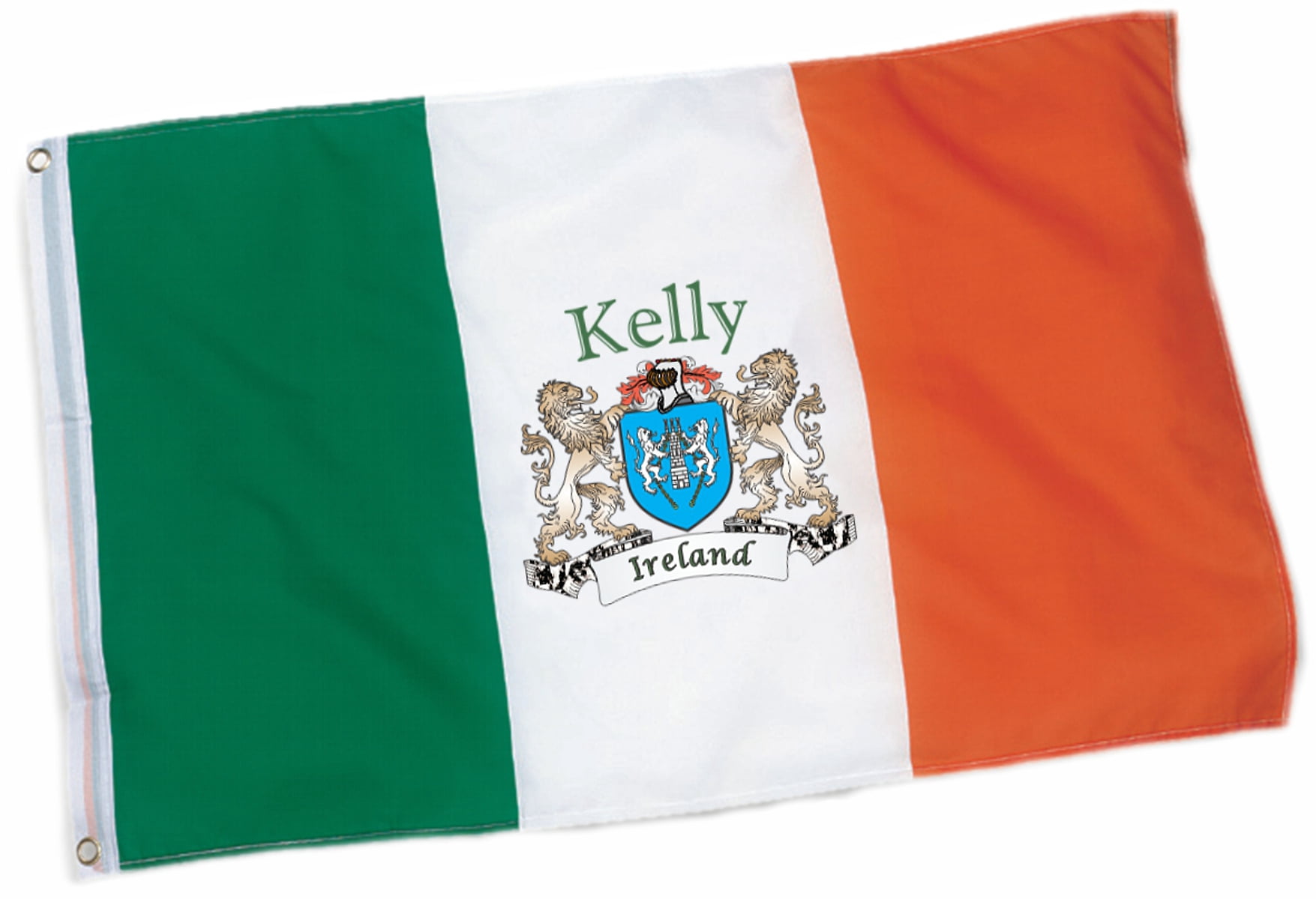 Kelly Irish Coat of Arms Ireland Flag - 3'x5' foot. - Walmart.com