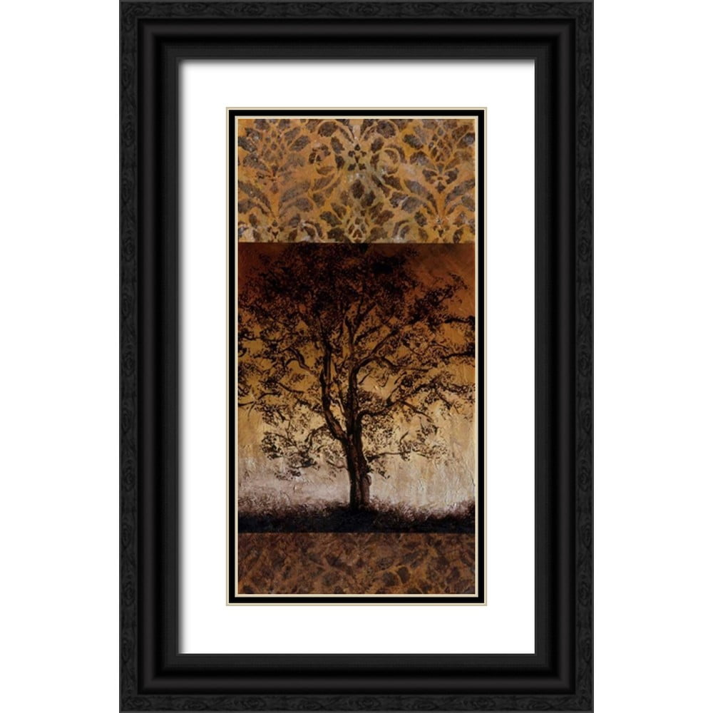 Kelly, Lynn 9x14 Black Ornate Wood Framed with Double Matting Museum ...