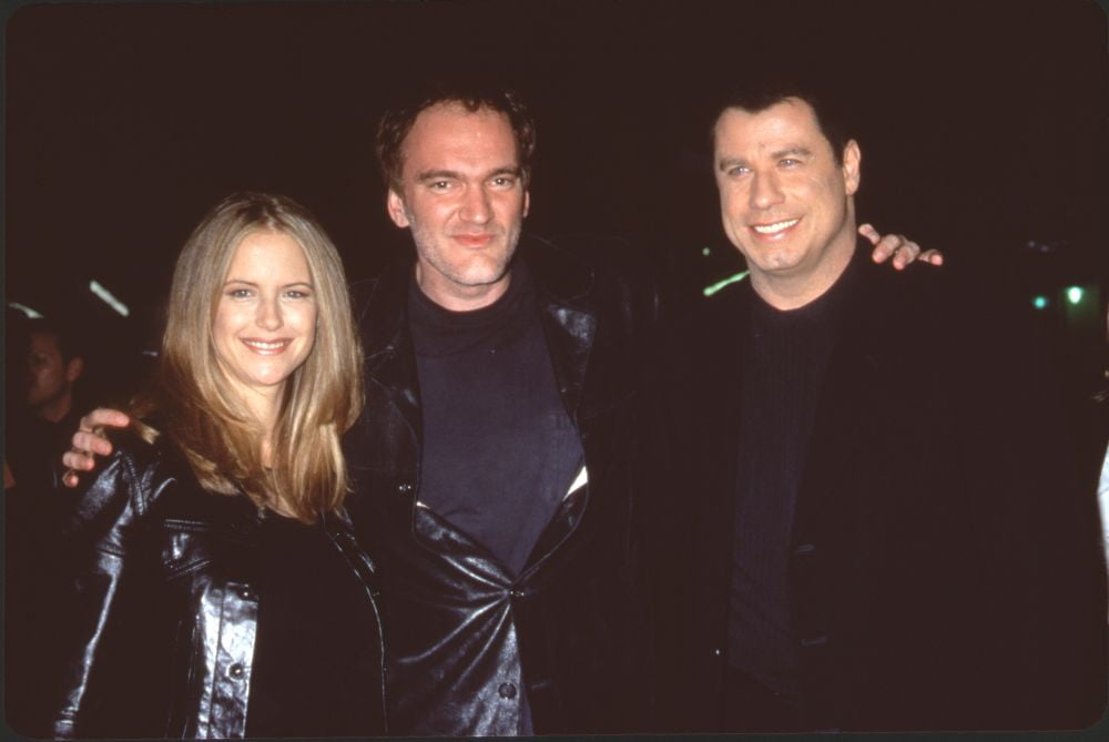 Kelly Preston, Quentin Tarantino And John Travolta At Battlefield Earth ...