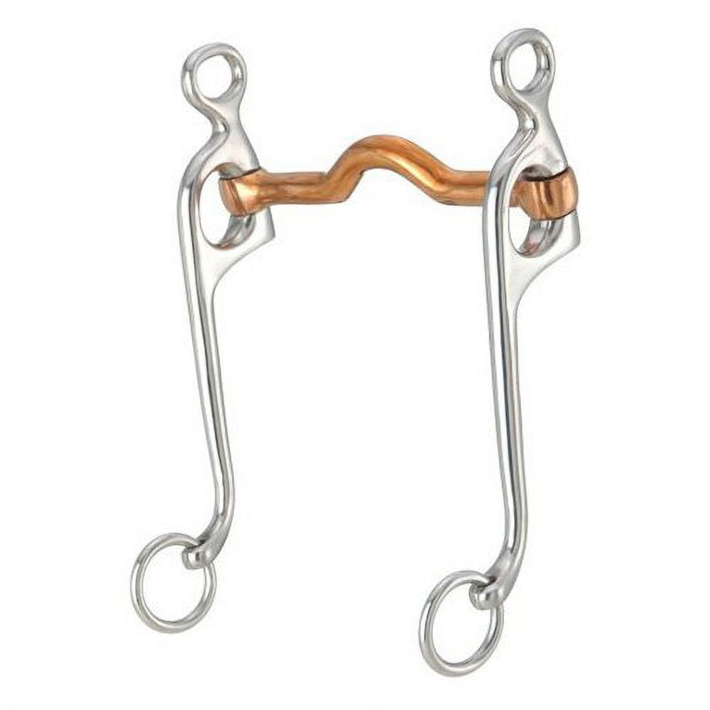 Kelly Silver Star Stainless Steel Swivel Cheek Copper Low Port Mouth ...