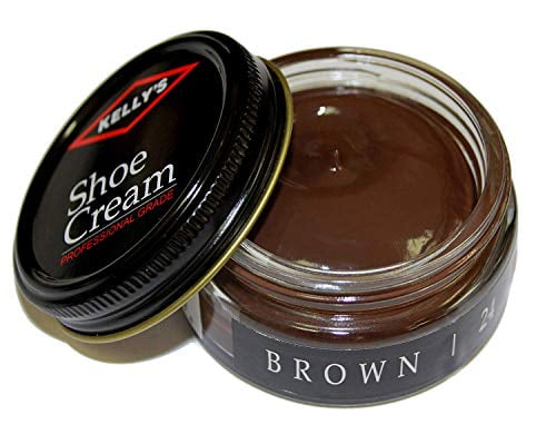 Kelly's Shoe Cream - Professional Shoe Polish - 1.5 oz - Brown ...