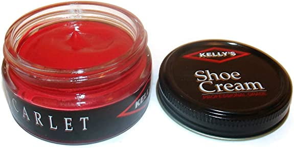 Kelly's Shoe Cream - Professional Shoe Polish - 1.5 oz - Scarlet ...