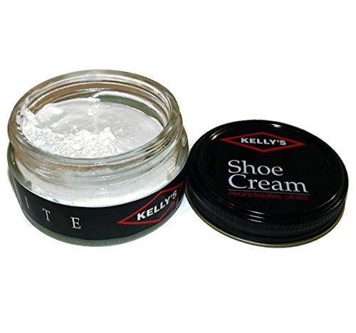 Kelly's Shoe Cream - Professional Shoe Polish - 1.5 oz - White ...