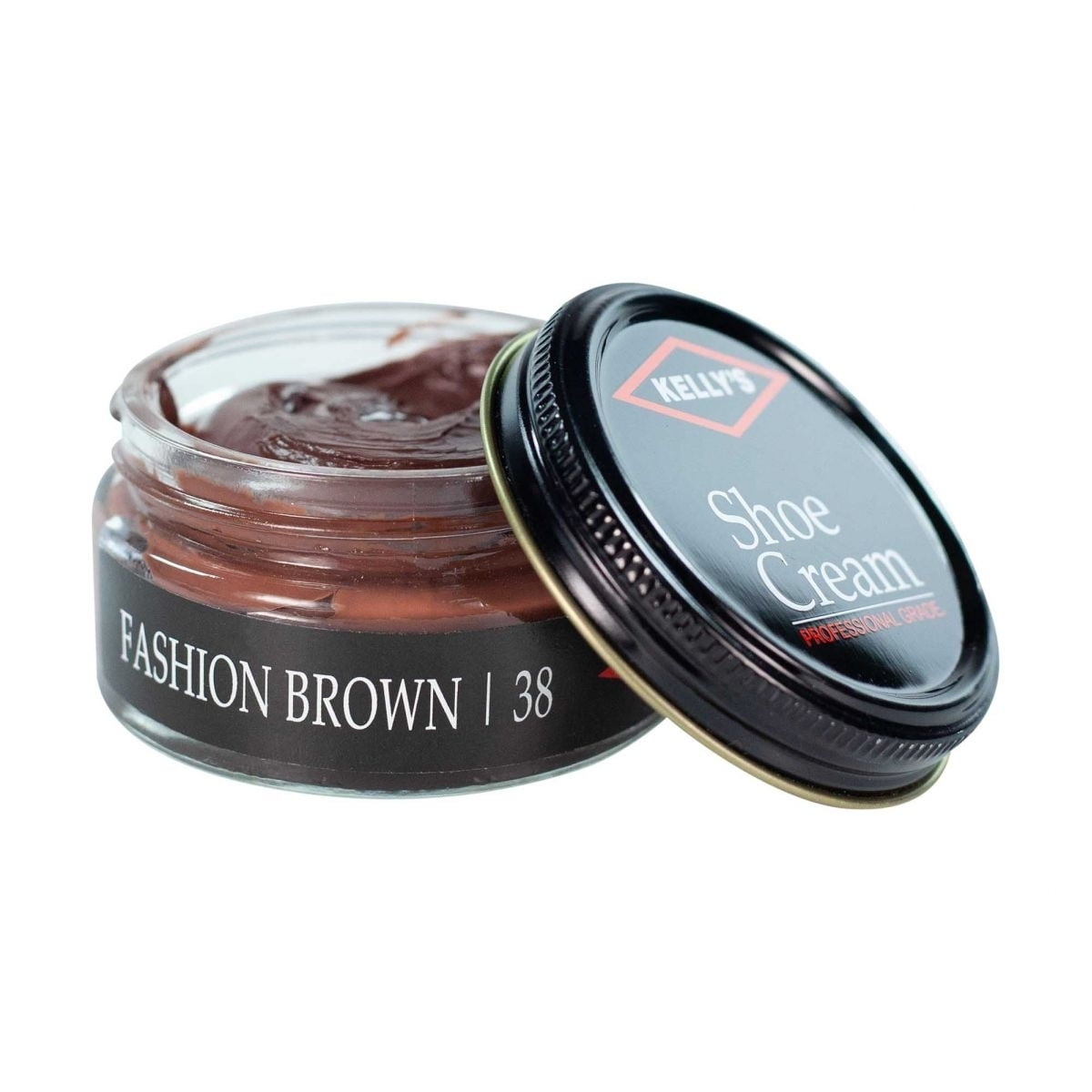 Kellys Shoe Cream Polish (1.5 oz jar) Fashion Brown - KSC-38 ONE SIZE FASHION BROWN - Walmart.com