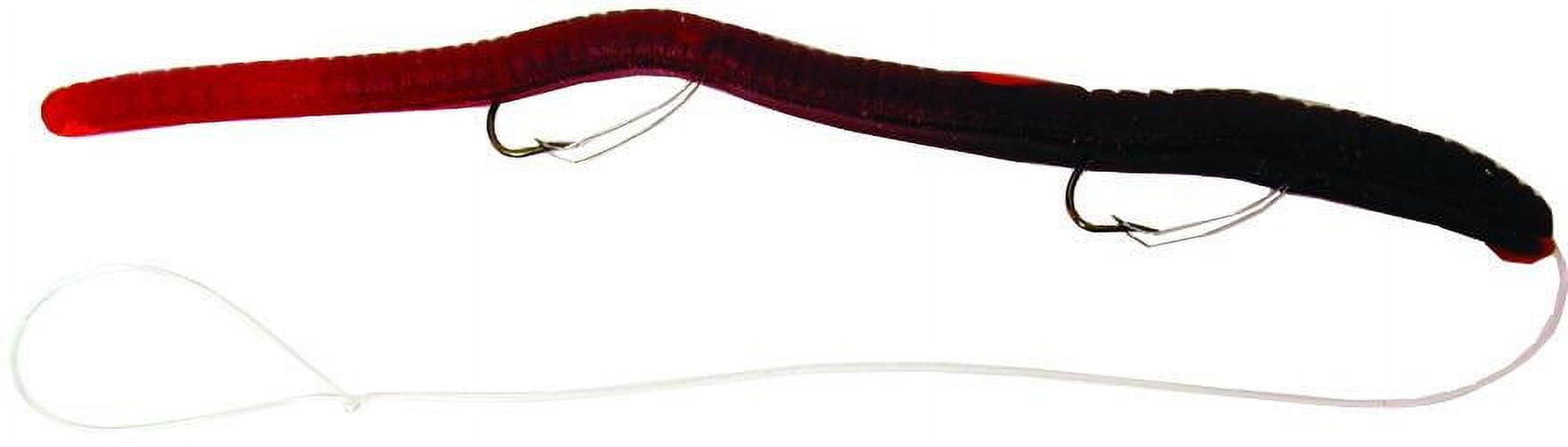 Kellys WBC108-PN Weedless Bass Crawler Pre-Rigged Plastic Worm 6 ...