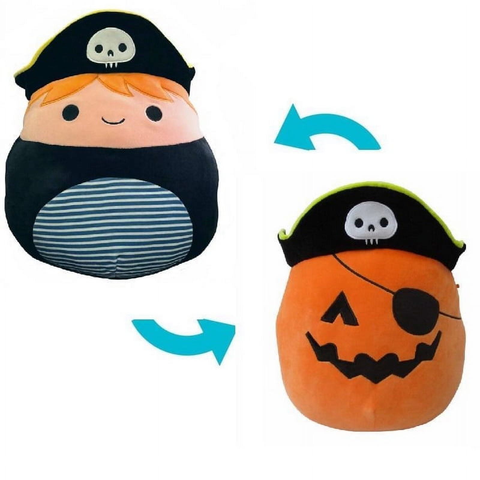 Squishmallow 9 Inch Pirate Halloween Flipmallow Plush - Super Soft ...