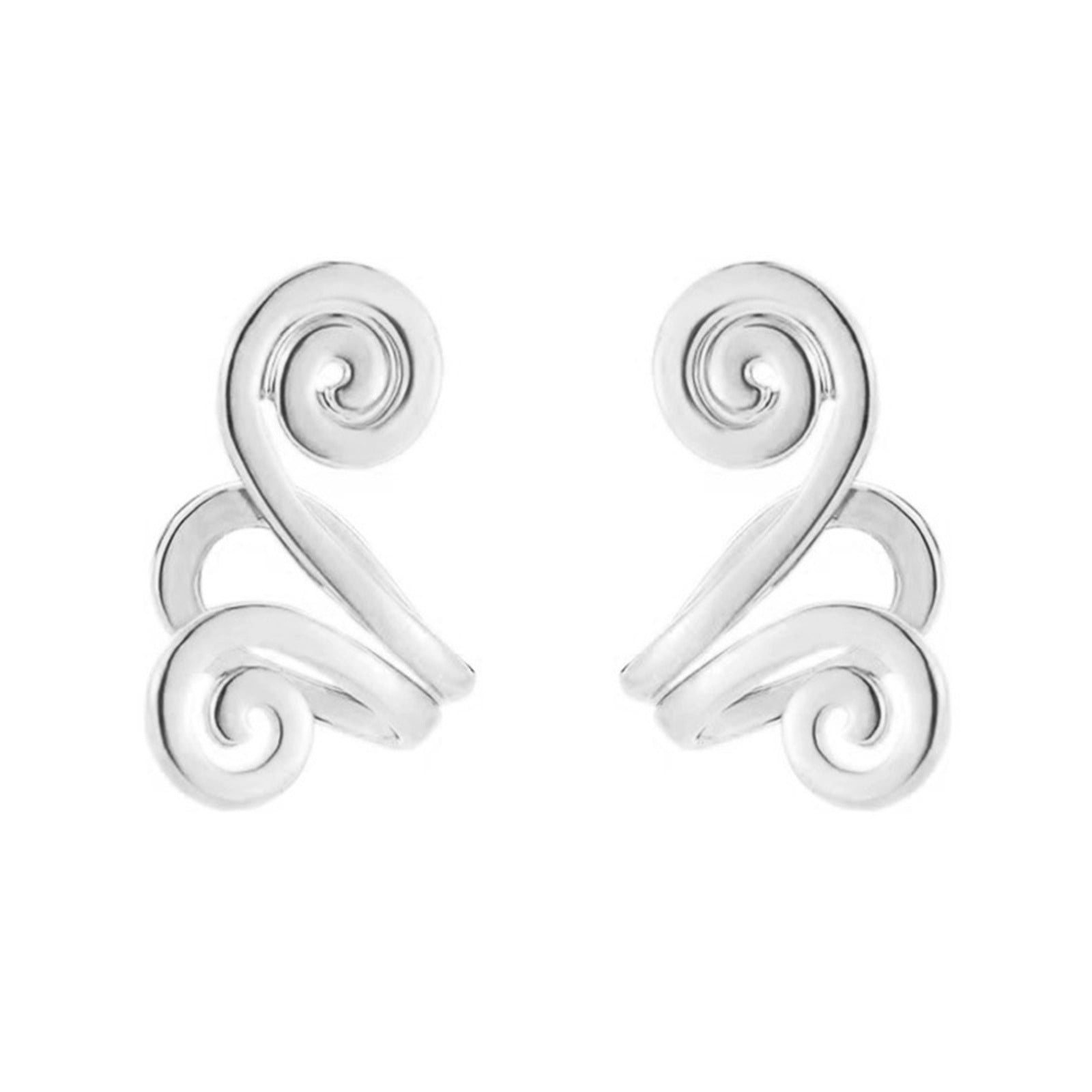 Keloids Pressure Acupressure Clip Earrings Non-pierced Stainless Steel ...
