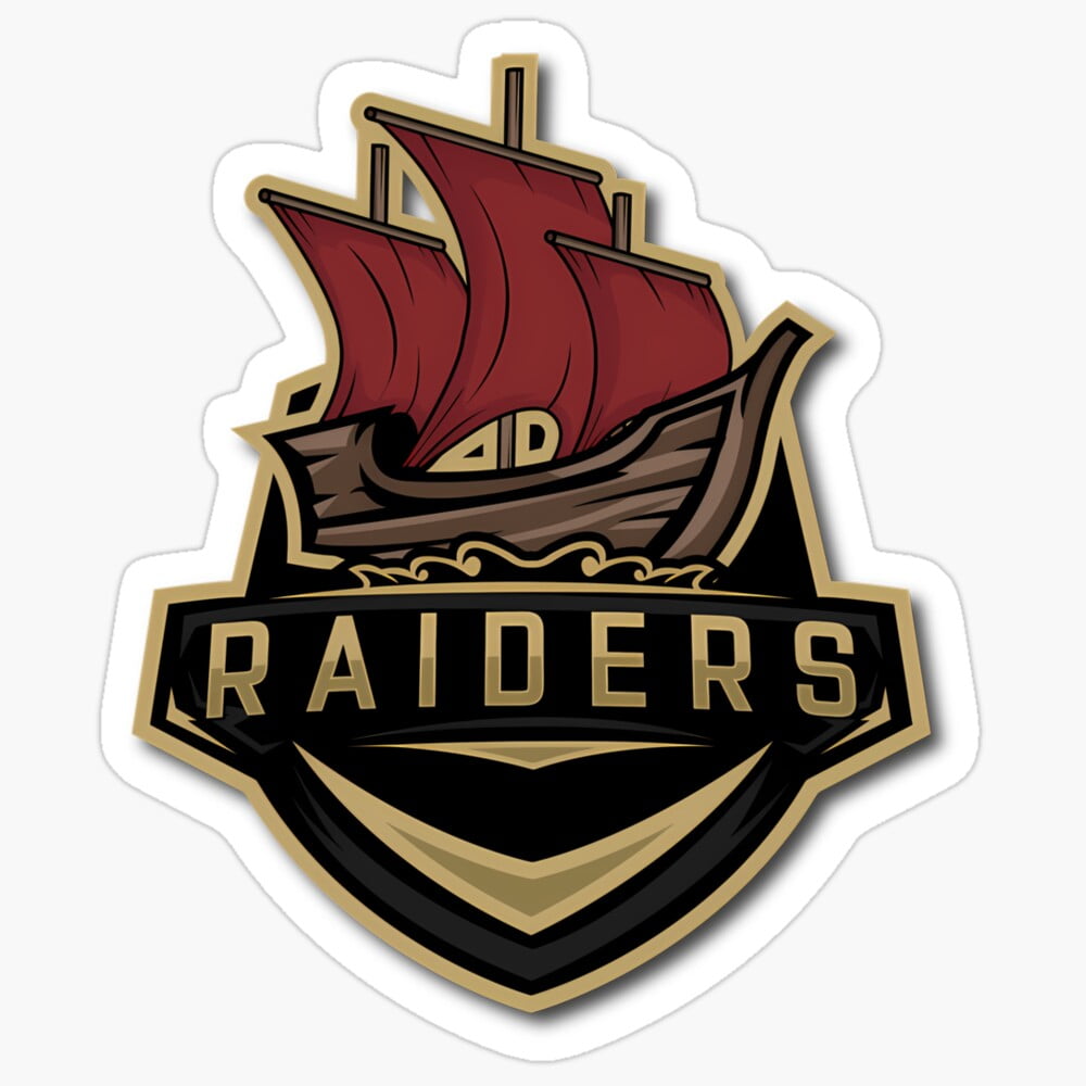 Kelowna Raiders Logo Sticker Phone Decal Water Bottle Stickers Car ...