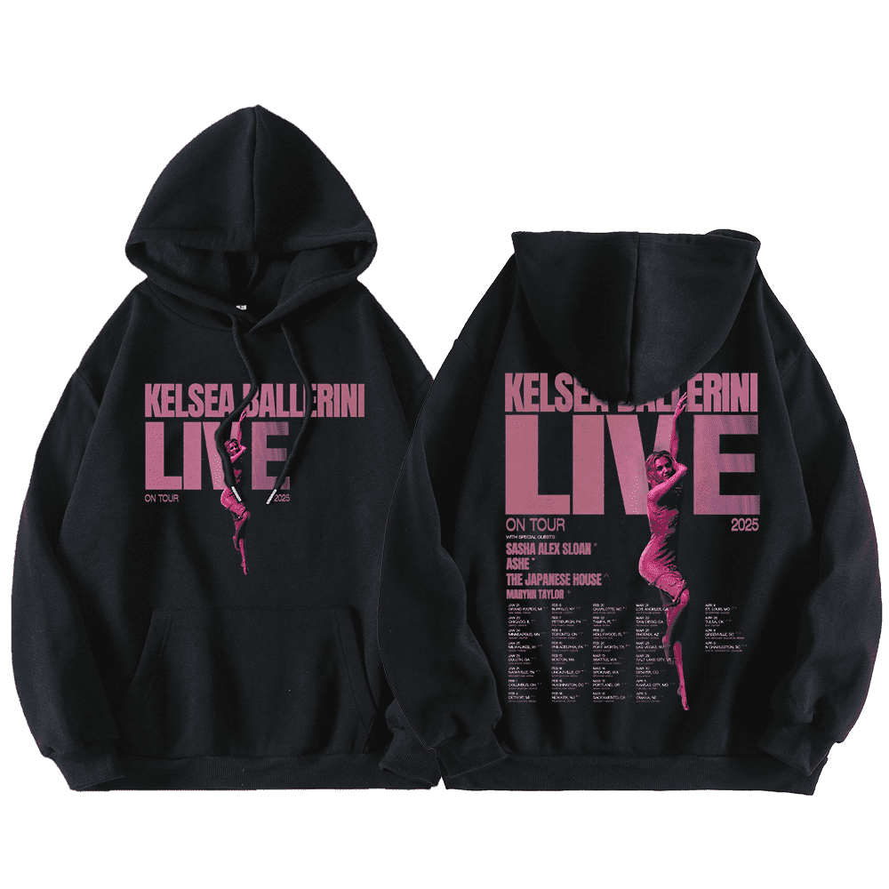 Kelsea Ballerini Live on Tour 2025 Hoodie Kelsea Ballerini Fans Gift ...