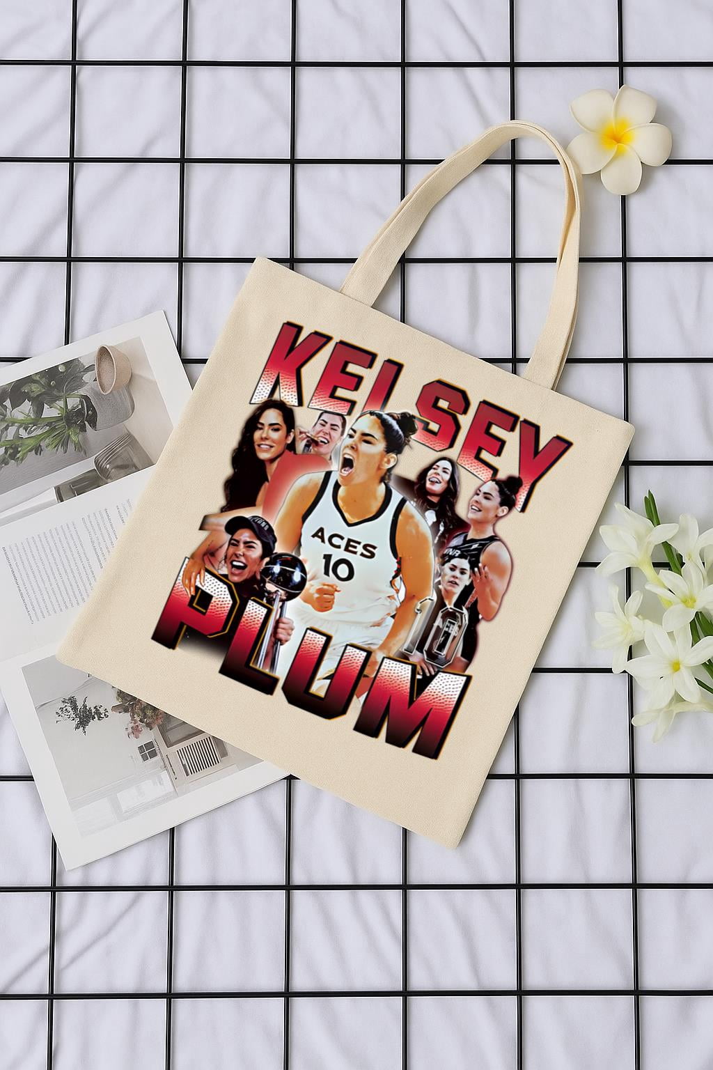 Kelsey Plum Bag Vintage Kelsey Plum Graphic Bootleg 90s Style Overd ...