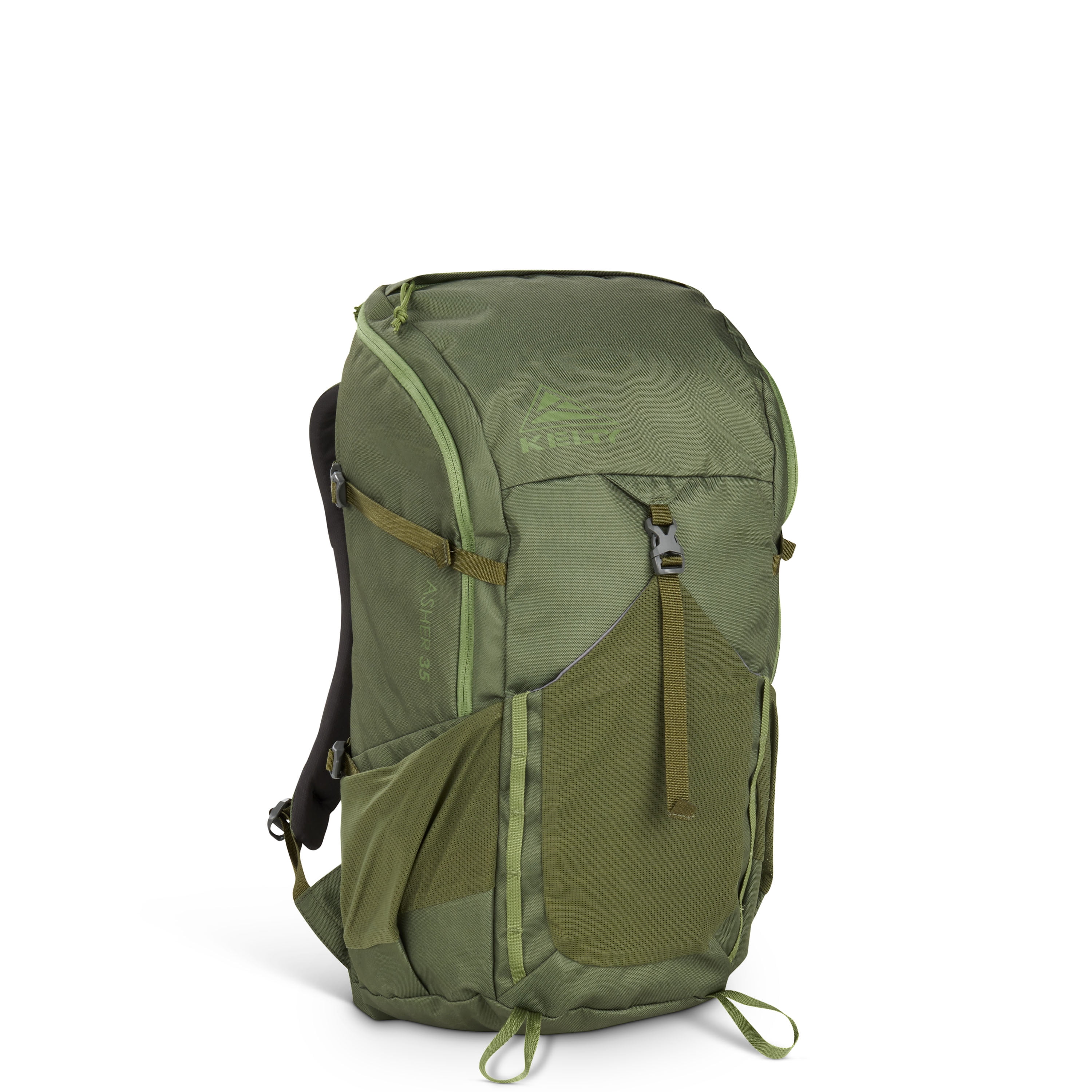 Kelty | Asher 35L Hiking Backpack, Lightweight Outdoor Pack - Moss/Dill ...