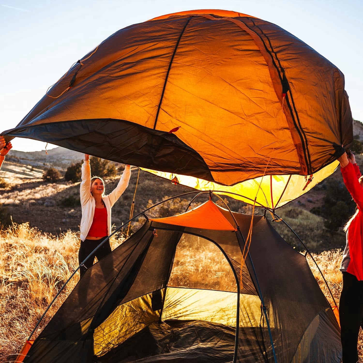 Kelty Grand Mesa 4P Backpacking Tent – 3 Season Camping, Thru Hiking ...