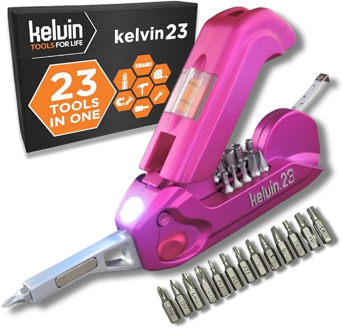 Kelvin Tools Kelvin 23 Urban Multi Tool Screwdriver Set All in One with ...