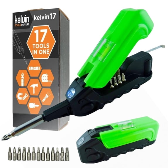 Kelvin Tools - Kelvin 17 Urban Screwdriver Set, All in One Everyday ...