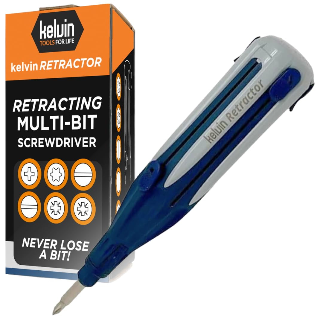 Kelvin Tools Retractor - Retractable All-In-One Screwdriver Quick ...