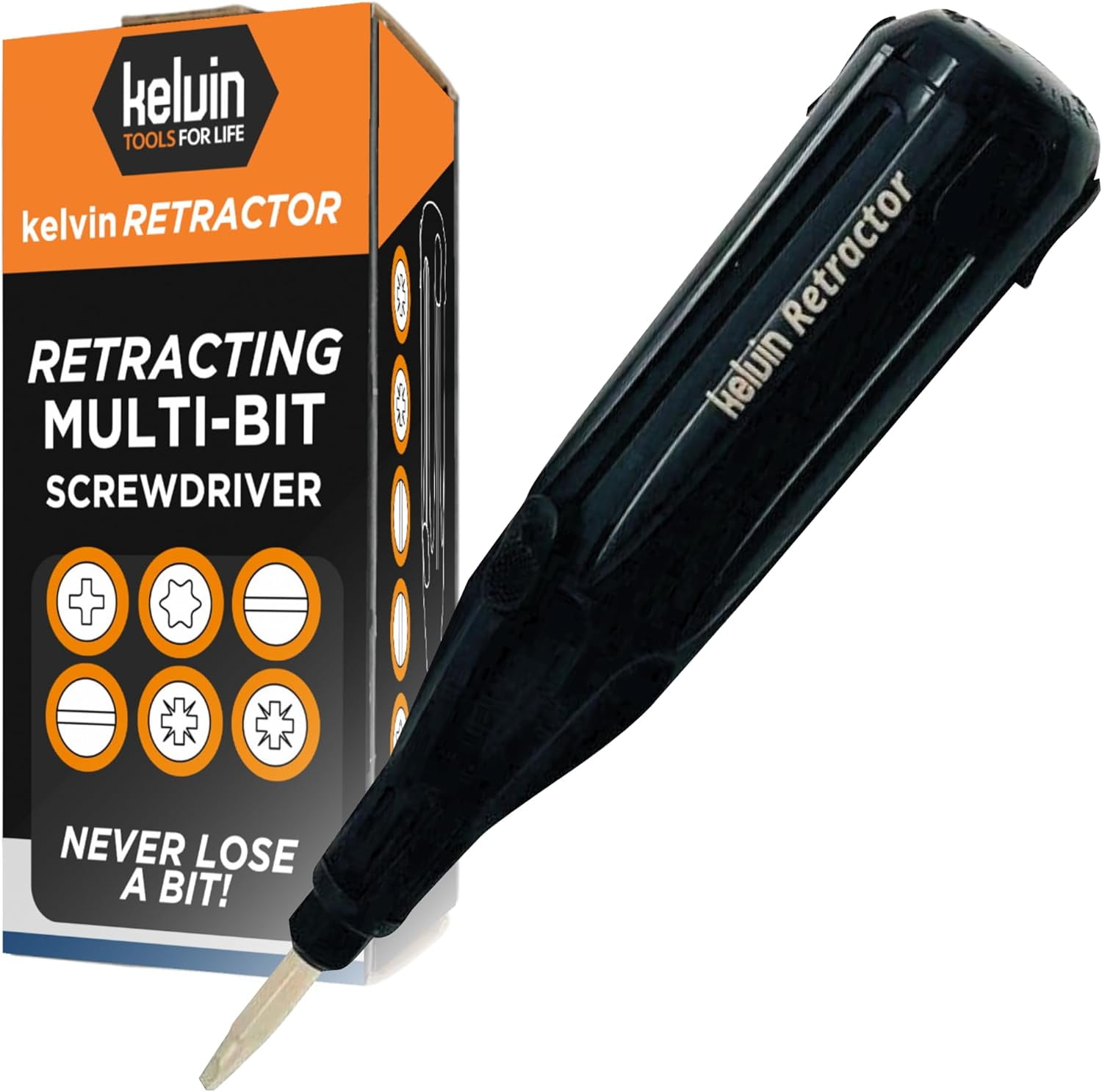 Kelvin Tools Retractor - Retractable All-In-One Screwdriver Quick ...