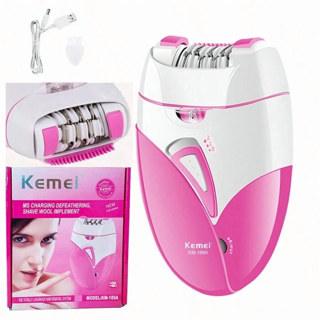 Kemei Kemei Brand Km-189A Electric Epilator Lady'S Hair Remove Machine ...