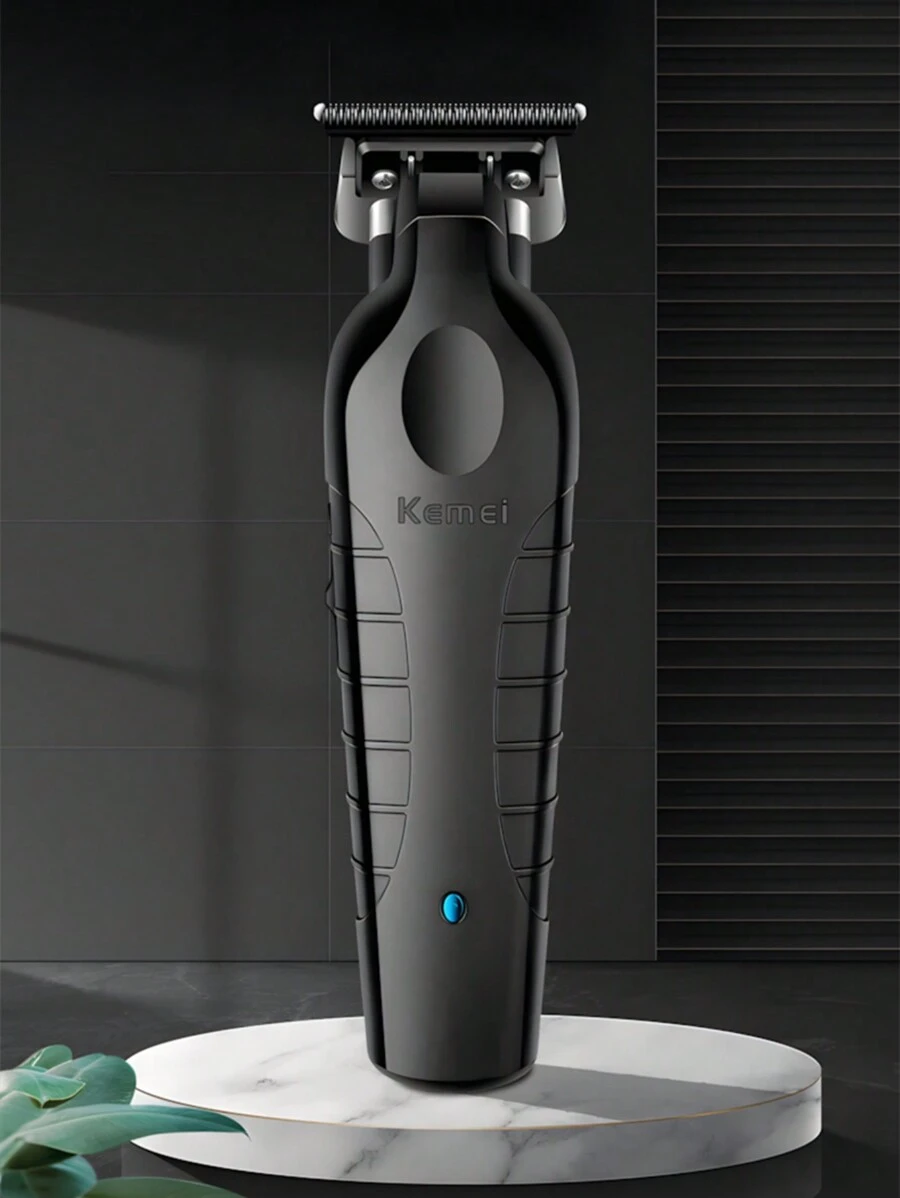 Kemei Kemei KM-2299 Barber Cordless Hair Trimmer 0mm Zero Gapped Carving Clipper Detailer ...