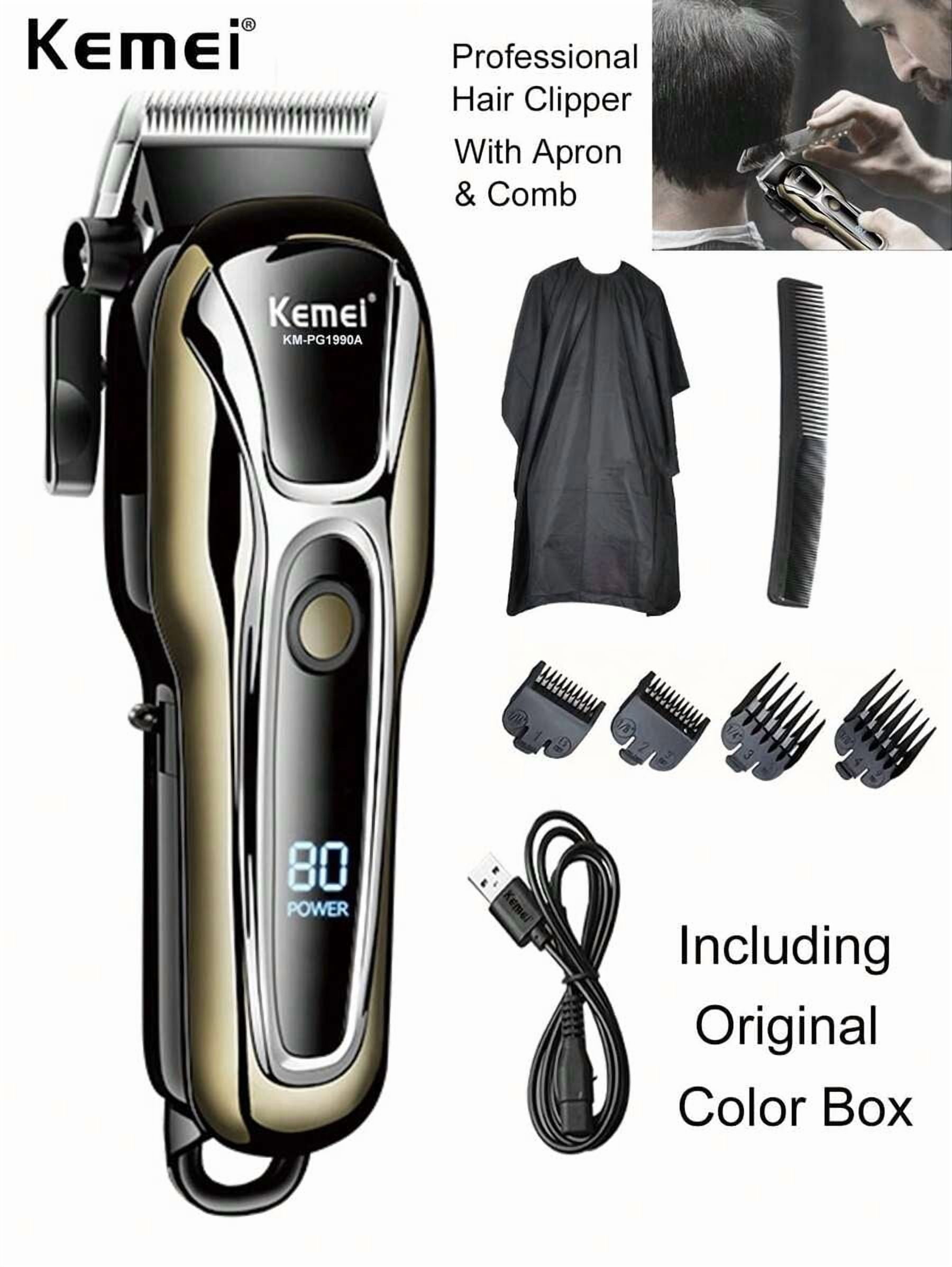 Kemei Kemei Professional Hair Clipper For Men Electric Hair Cutting ...