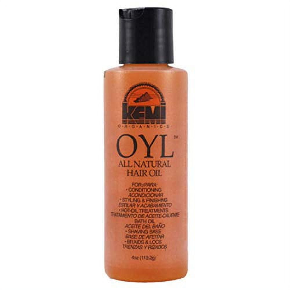 Kemi OYL All Natural Hair Oil 4 Oz. - Walmart.com