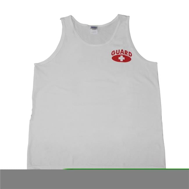 Kemp USA 18-002-LG Guard Tank Top - Heart Size Chest & Full Back, White ...