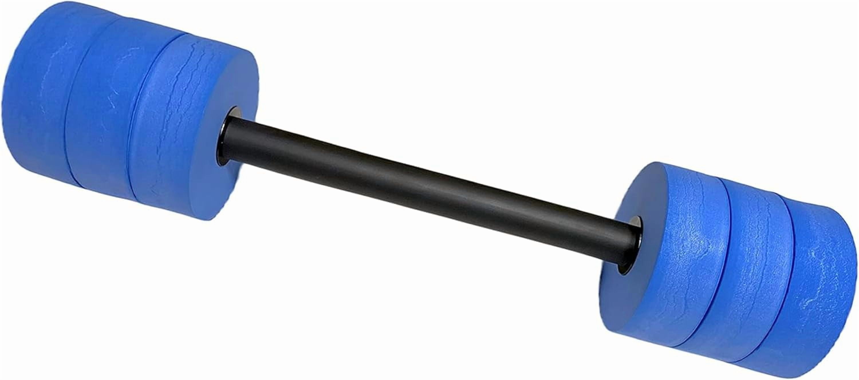 Kemp USA Aquatic Bar Float - 26 Inch Soft Foam Padded Dumbbell Set for ...