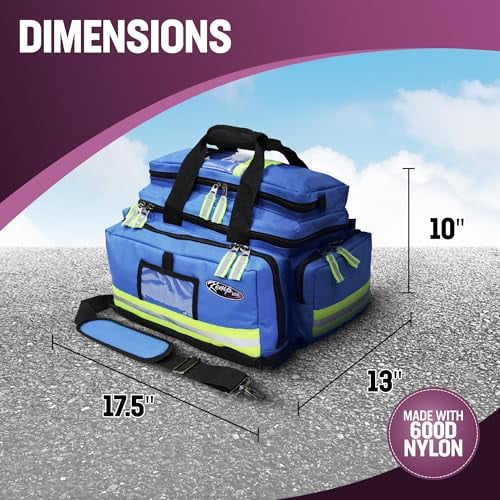 Kemp USA Large Trauma EMS Bag | Survival Gear for Emergency Response ...