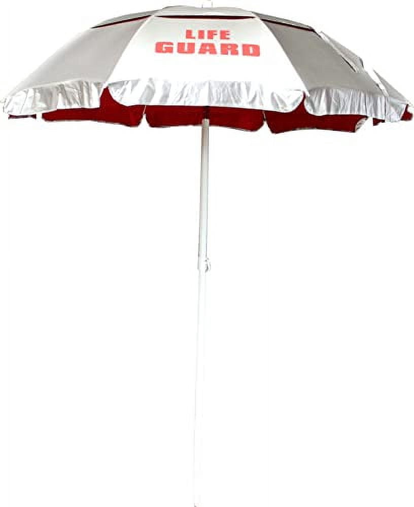 Kemp USA Lifeguard Solar Umbrella | Outdoor Umbrella with Push Tilt ...