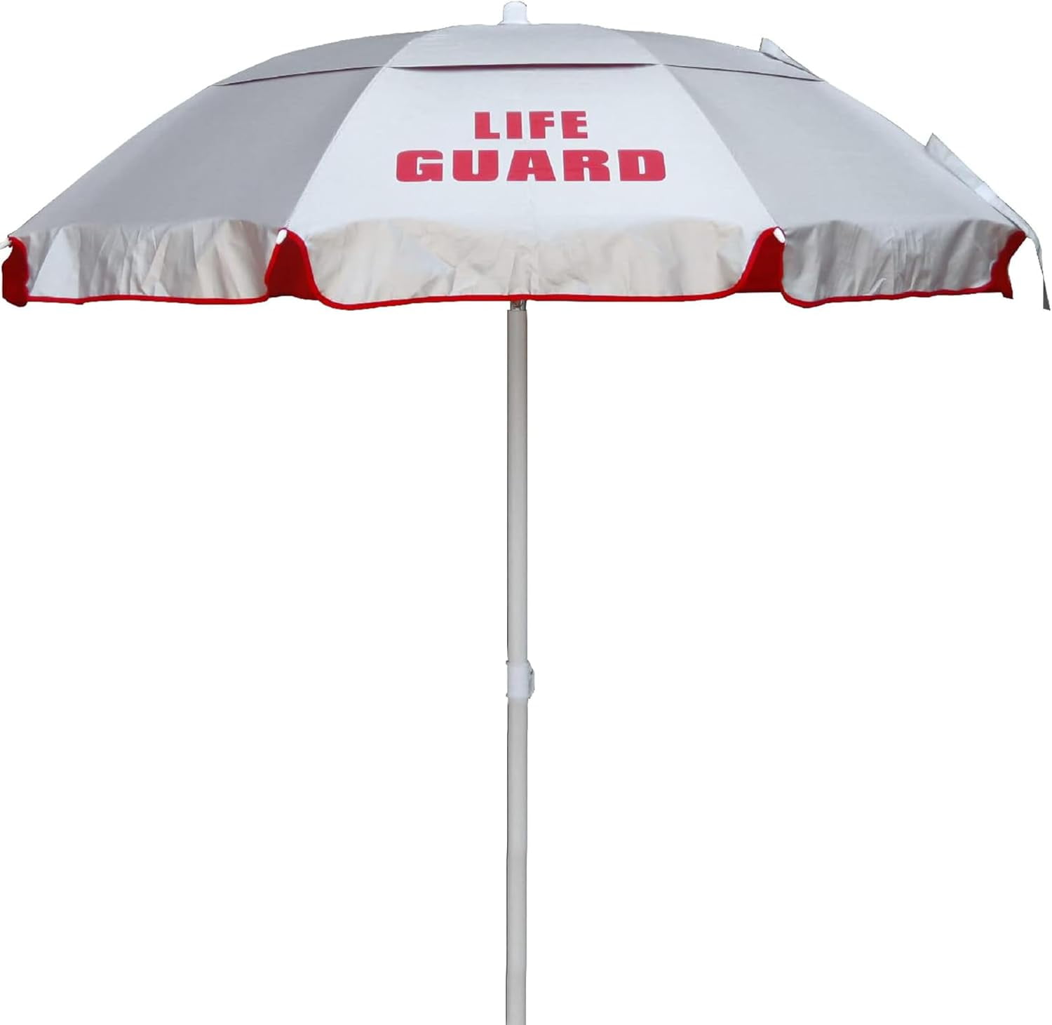 Kemp USA Lifeguard Solar Umbrella | Outdoor Umbrella with Push Tilt ...