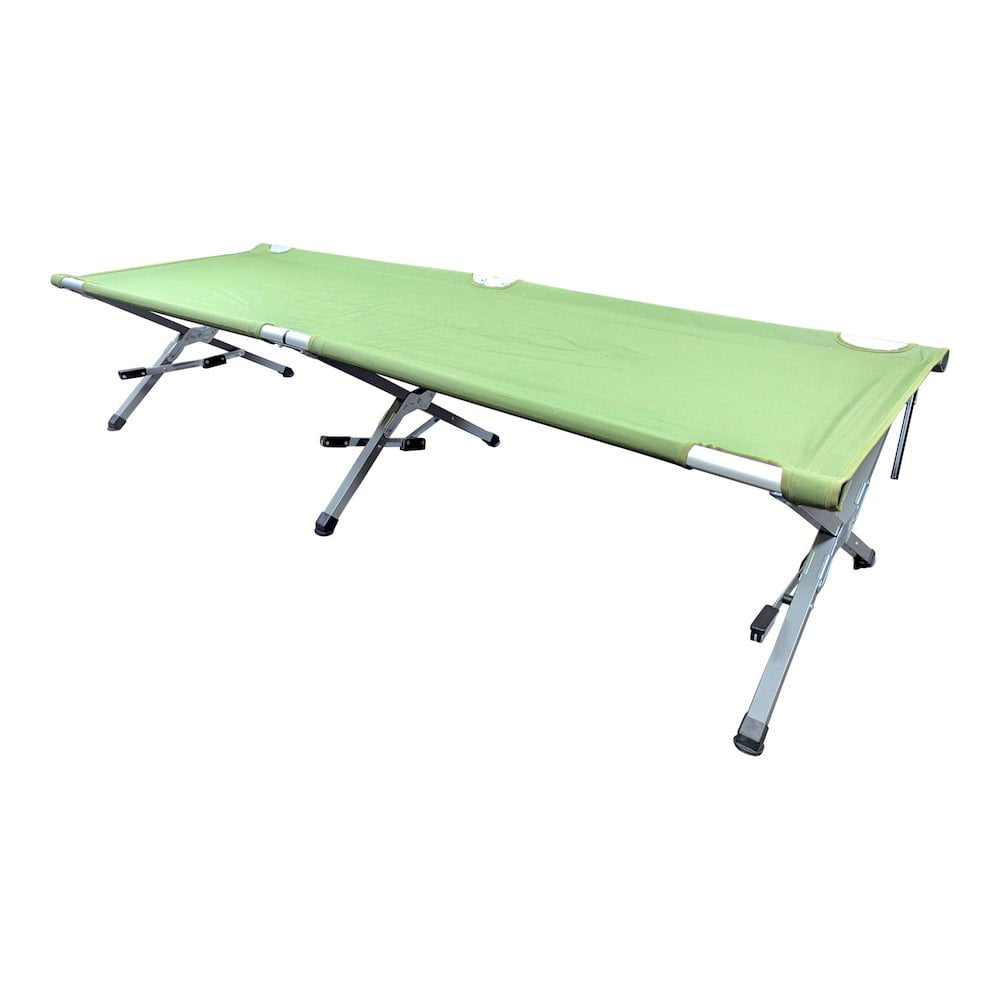 Kemp USAA Aluminum Military and Camping Portable Folding Cot Stretcher ...