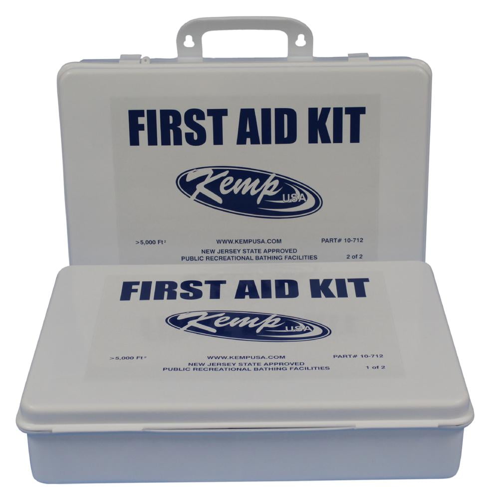 Kemp USAA State of NJ Pool First Aid Kit (> 5K SF) - Walmart.com