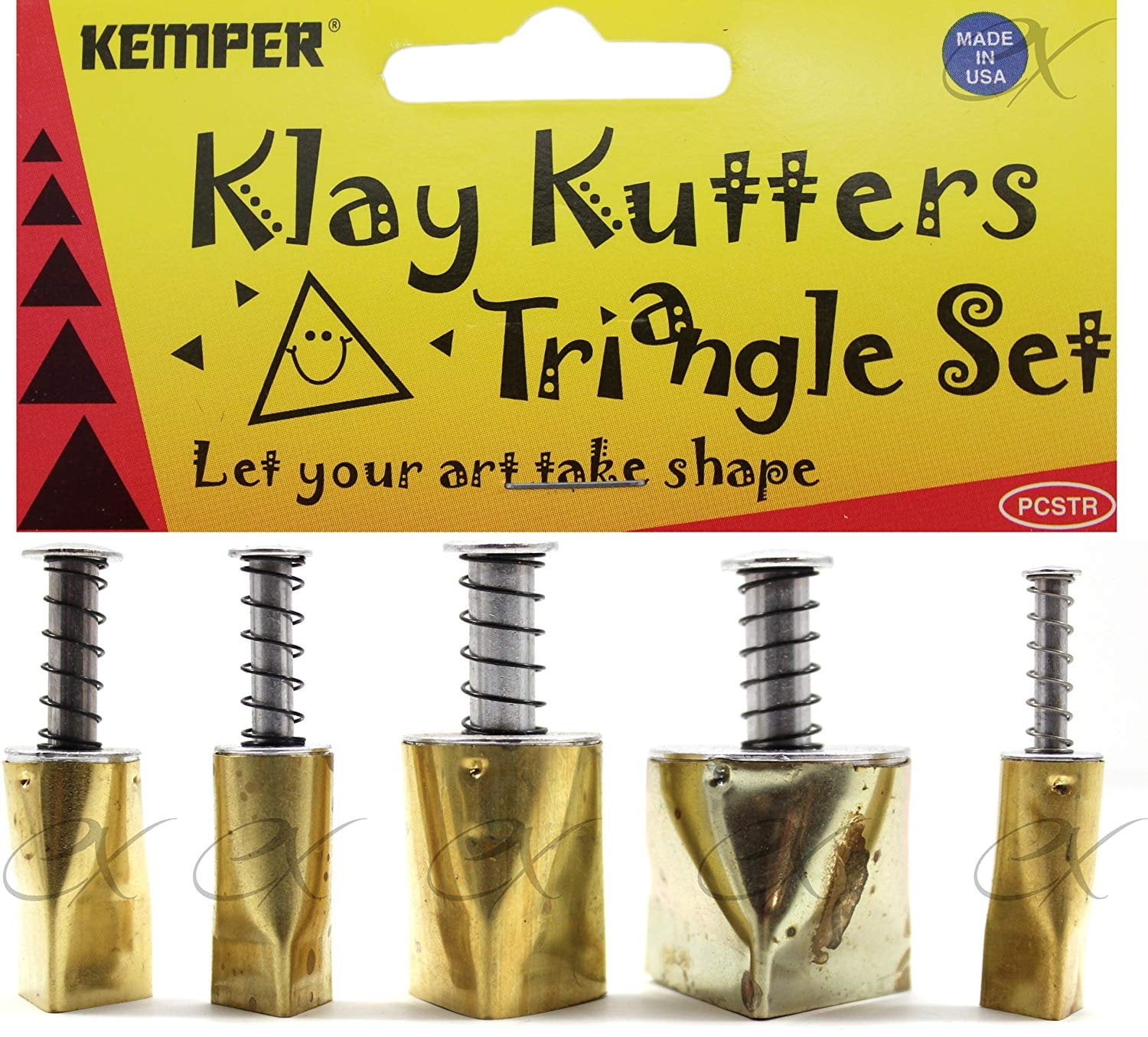 Kemper Pattern Cutters - Set of 5, Assorted, Triangle - Walmart.com