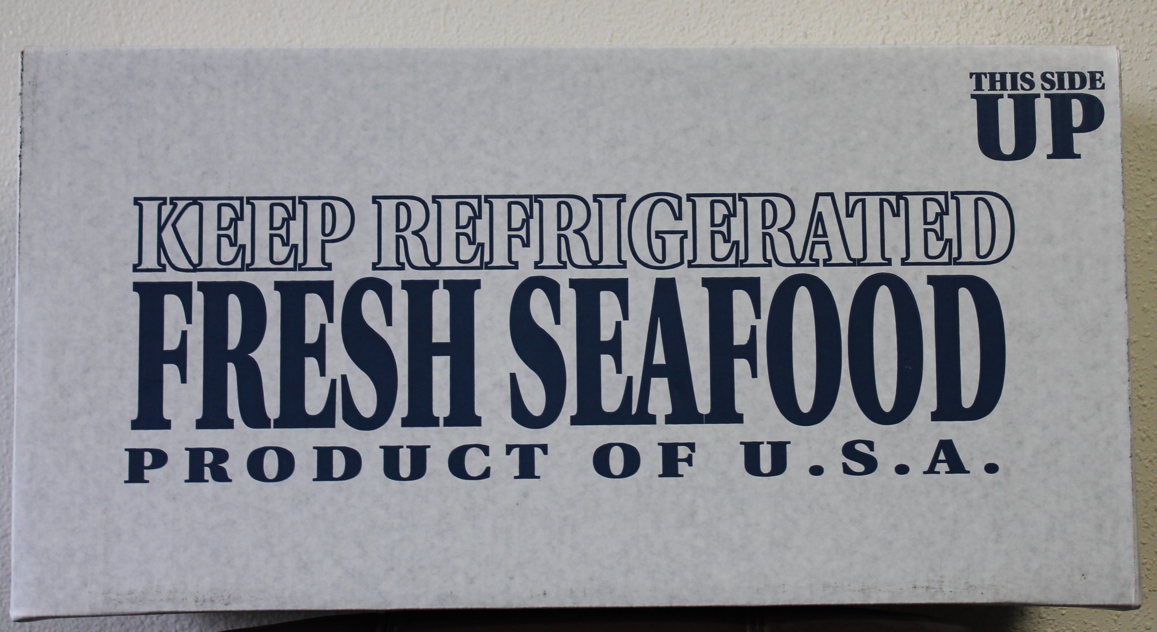Kemps Insulated Wax Coated Shippers Fish Box, 50 lb - Walmart.com