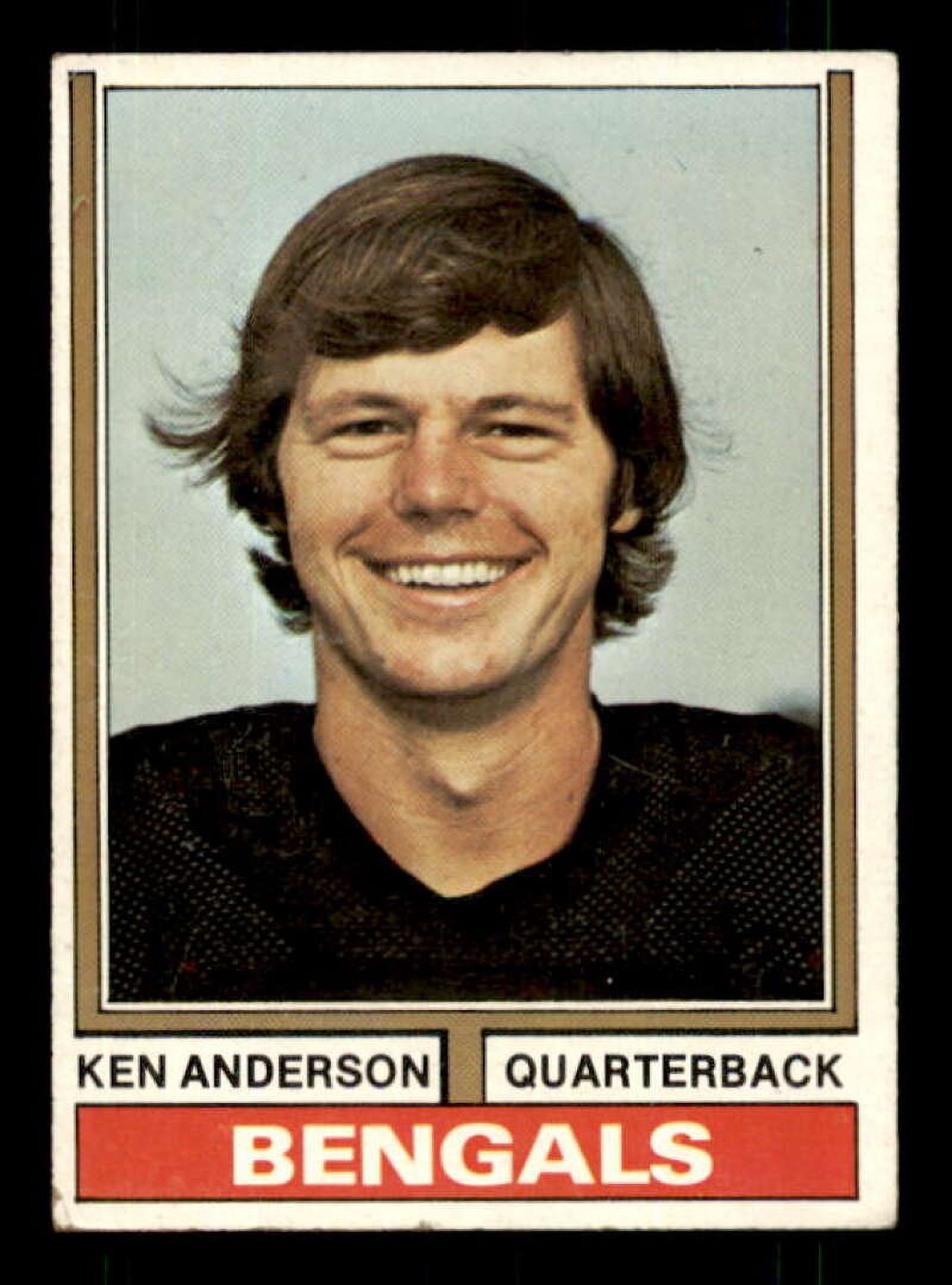 Ken Anderson Card 1974 Topps #401 - Walmart.com