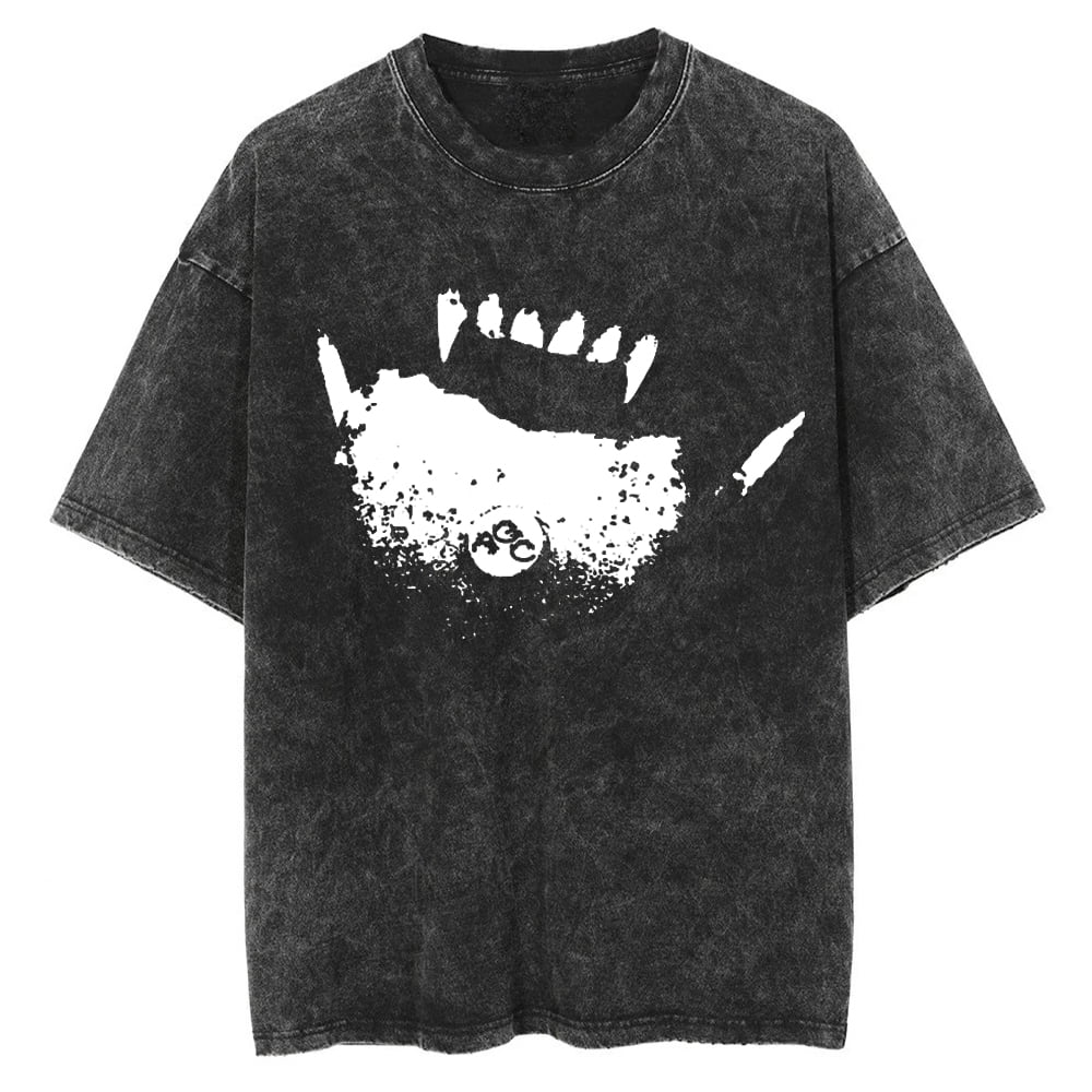 Ken Carson AGC A Great Chaos Vamp Album Washed Cotton T-shirt Hip-hop ...