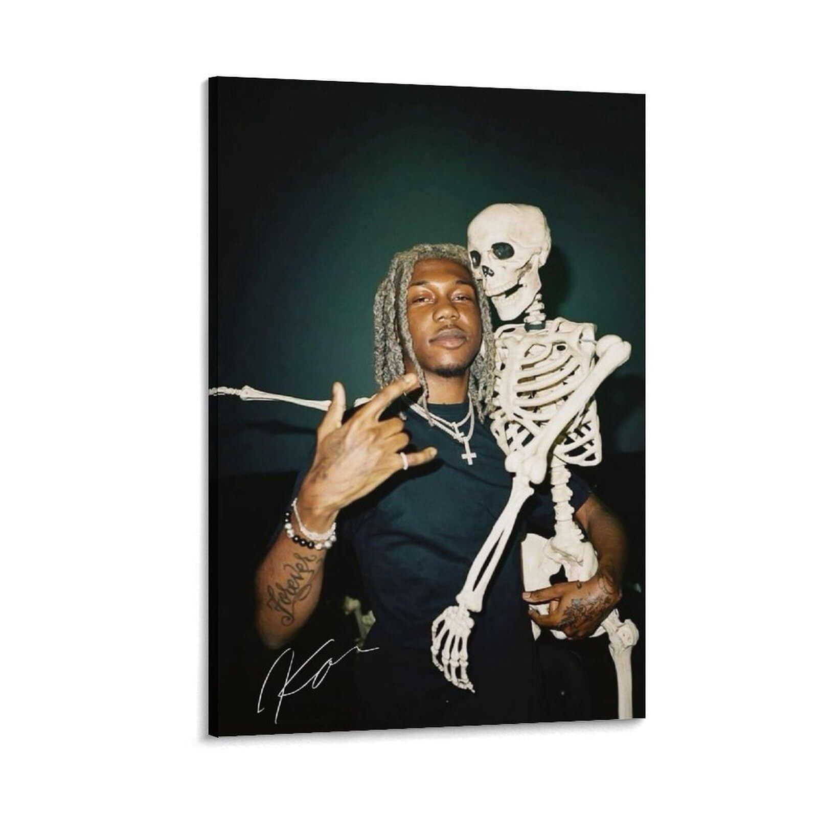 Ken Carson Album Cover Signed Poster Prints Canvas Wall Art for Trendy ...