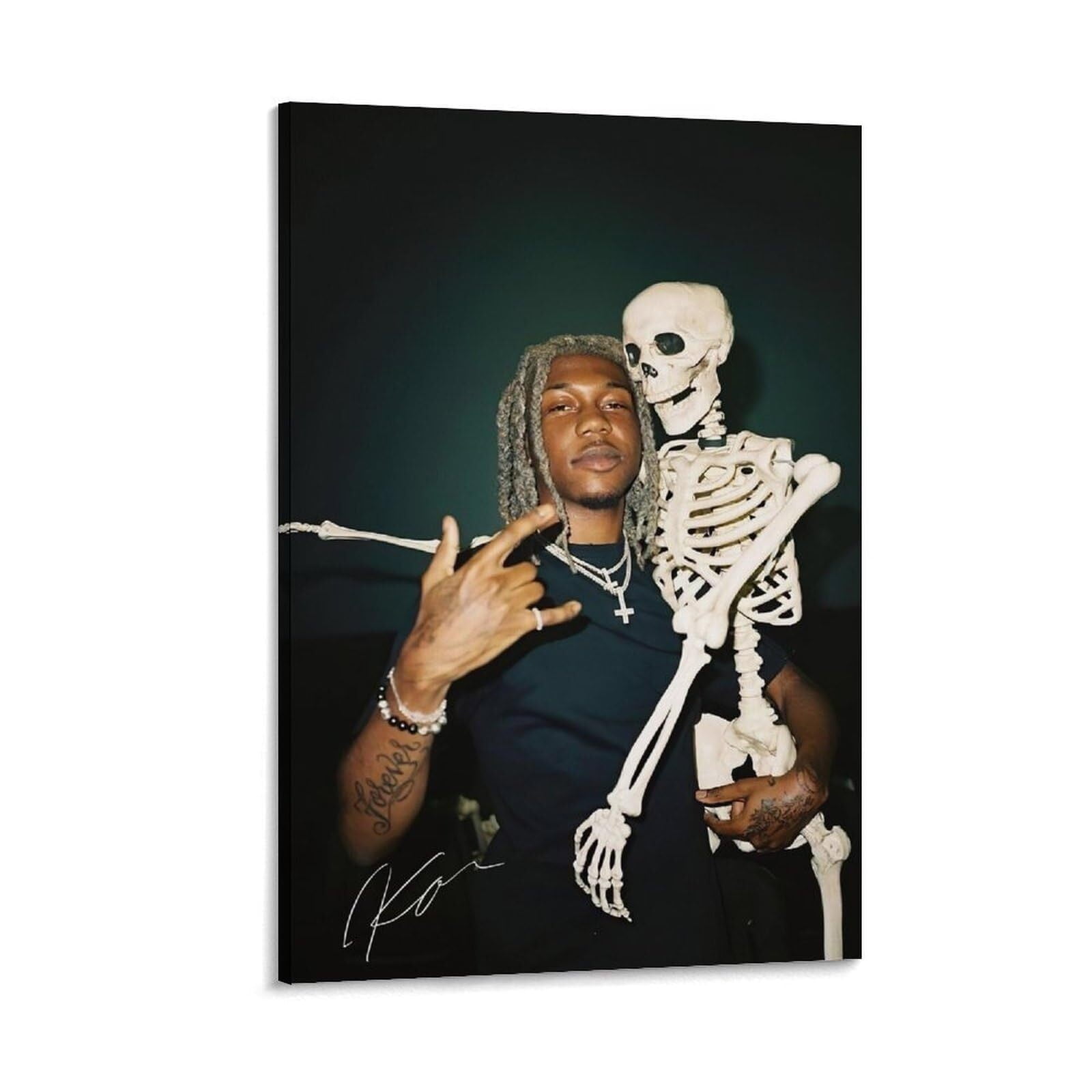 Ken Carson Album Cover Signed Poster Prints Canvas Wall Art for Trendy ...