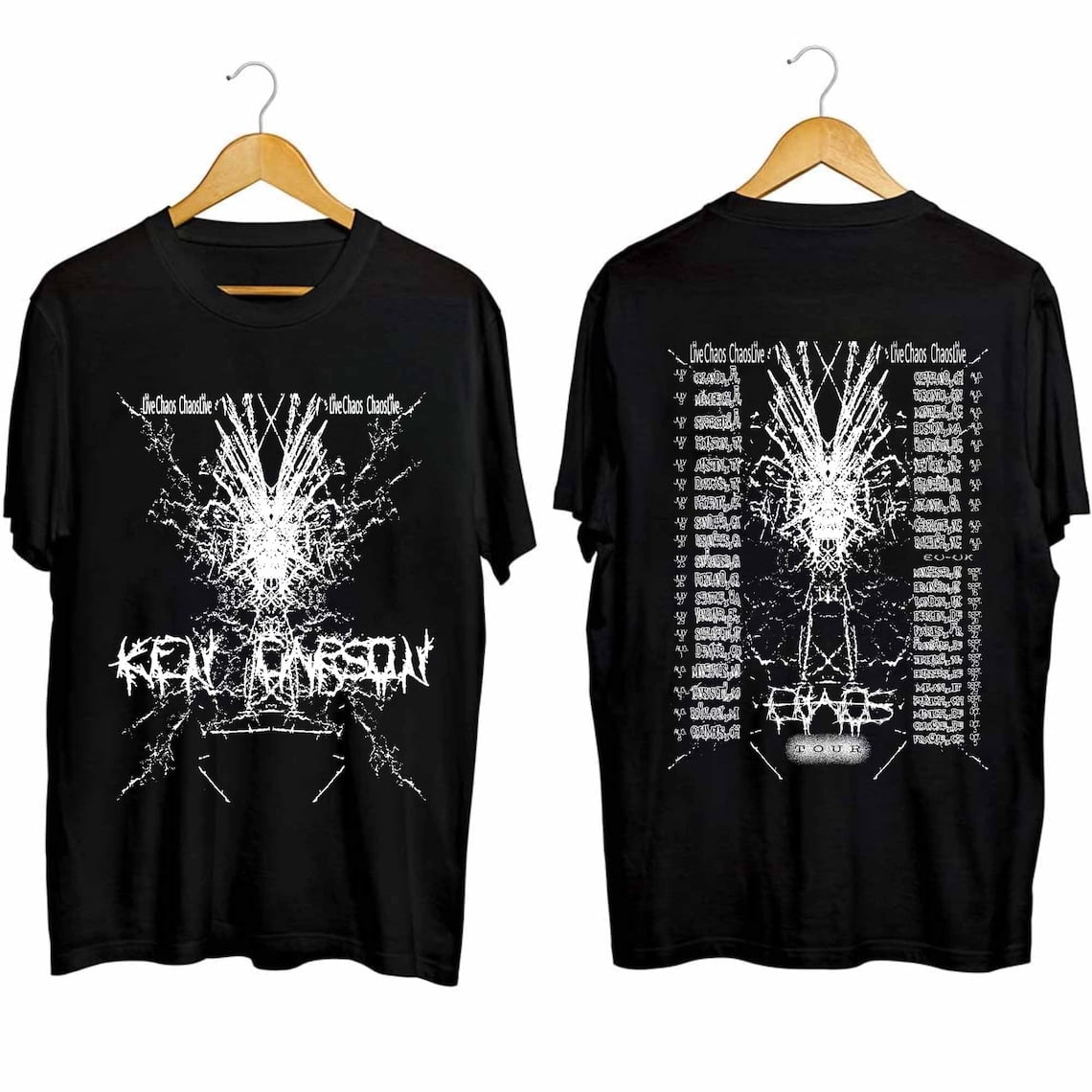 Ken Carson - Chaos World Tour 2024 Shirt, Ken Carson Rap Tee, Ken Carson Chaos Tour 2024 Shirt ...