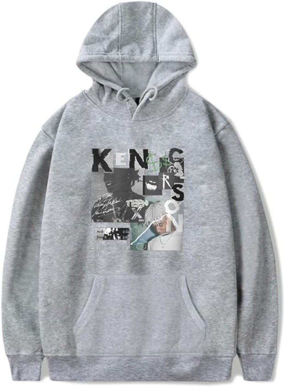 Ken Carson Hoodie A Great Chaos Merch New Unisex Fashion Casual Long ...