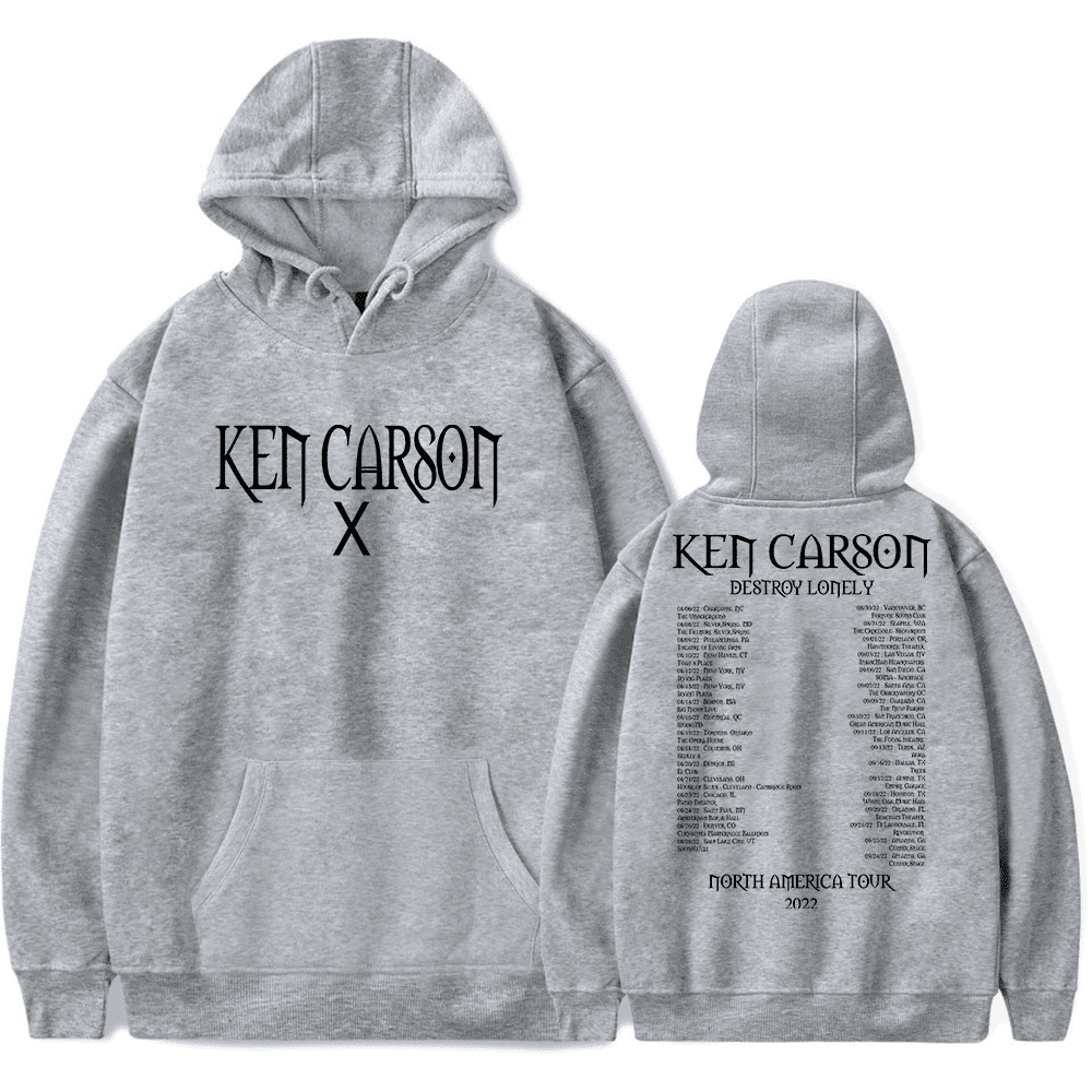 Ken Carson Merch Hoodie A Great Chaos AGC Hoodies Tour Merch Rapper Streetwear Hooded Sweatshirt ...