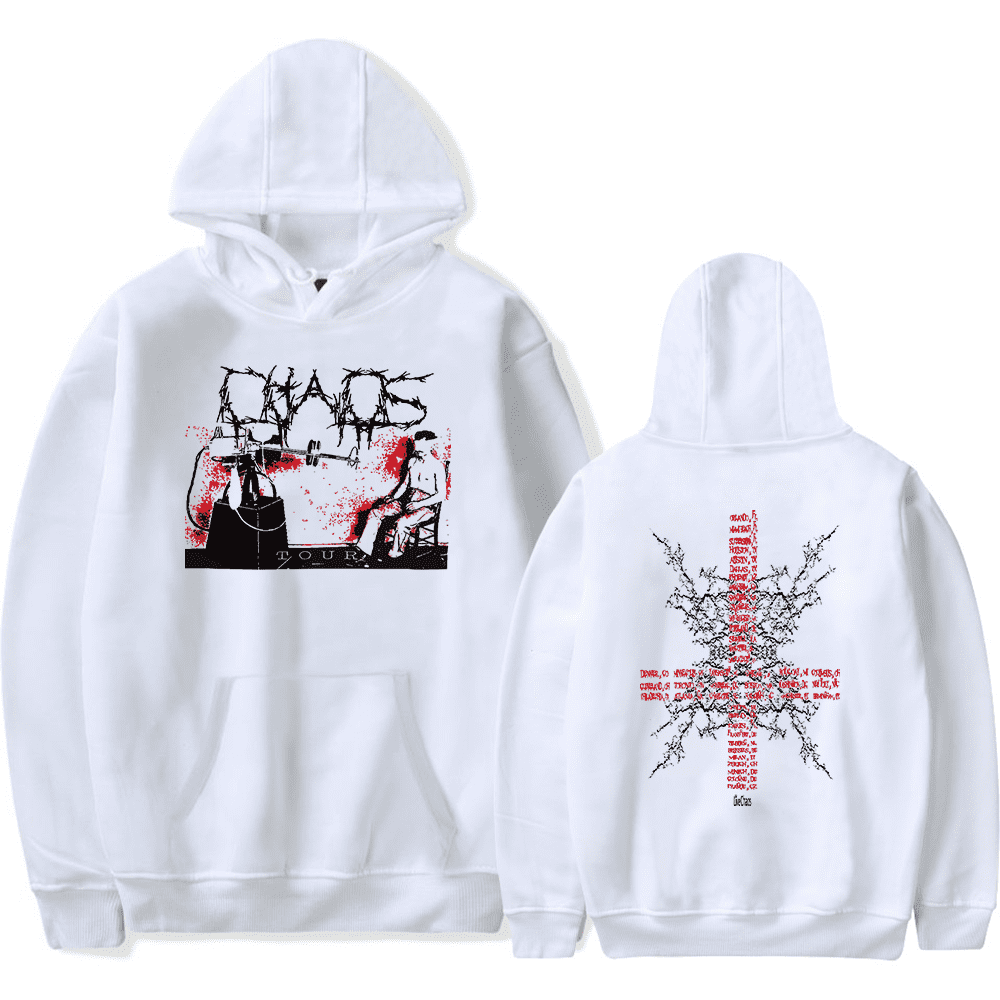 Ken Carson Merch Hoodie A Great Chaos World Tour Hoodies Merch 2024 ...
